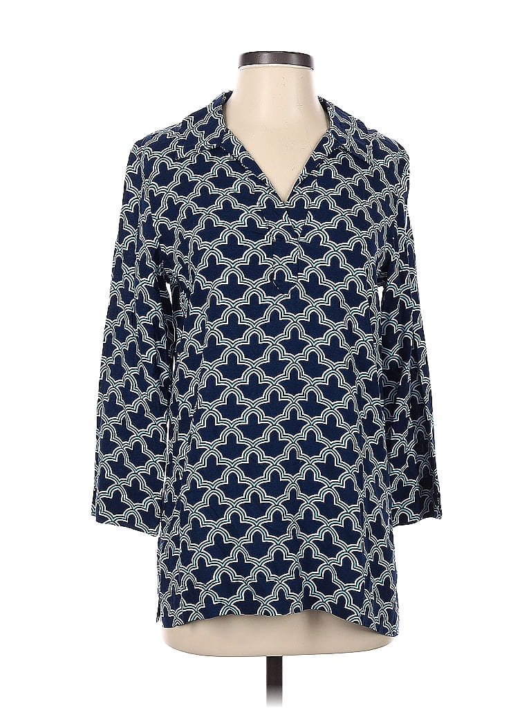 Escapada Blue Long Sleeve Blouse Size S 88 Off Thredup