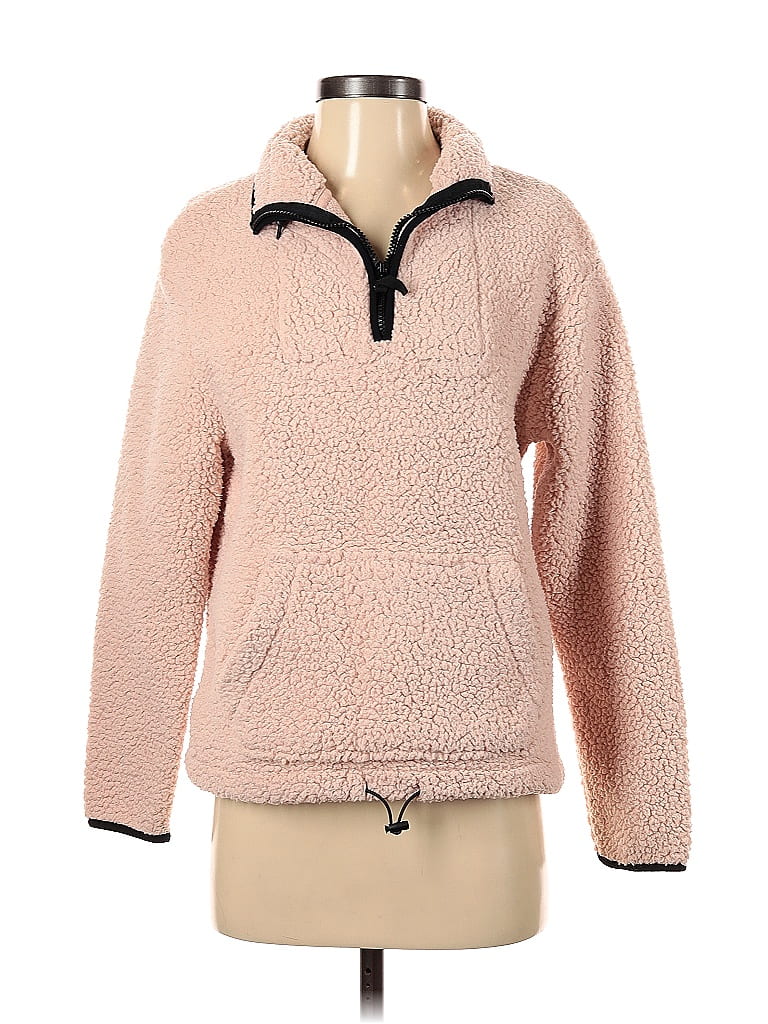 Love Tree 100% Polyester Solid Pink Fleece Size S - 50% off | ThredUp
