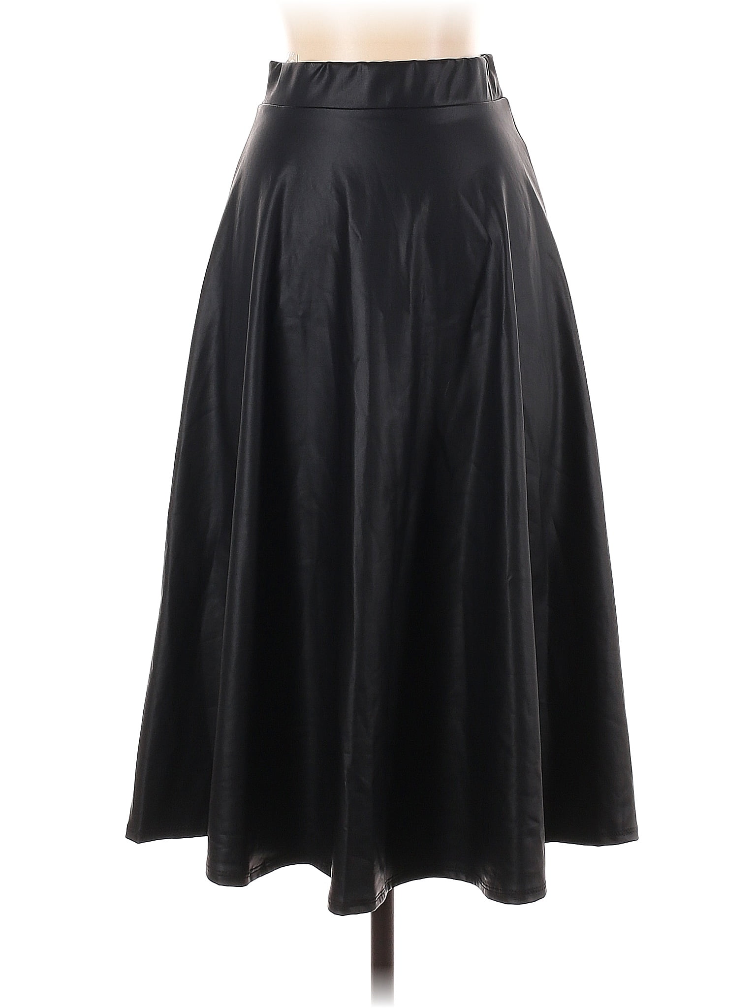 Cemi Ceri Black Faux Leather Skirt Size S - 41% off | ThredUp