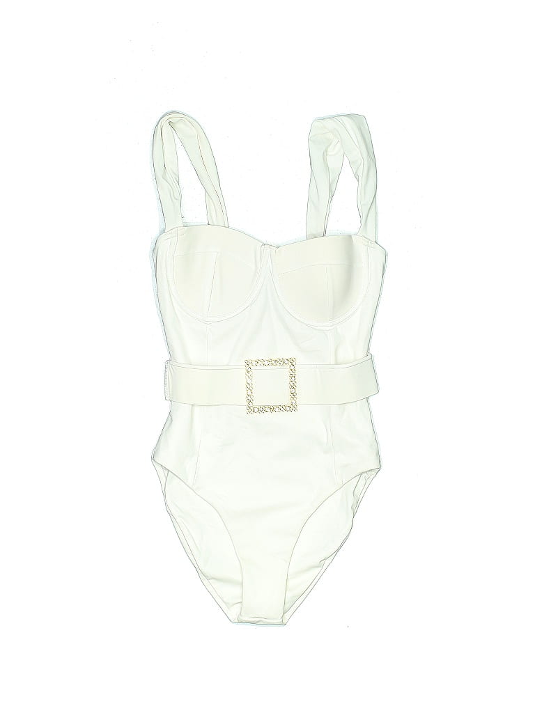 Beach Riot Solid White Ivory One Piece Swimsuit Size XS - 62% off | ThredUp
