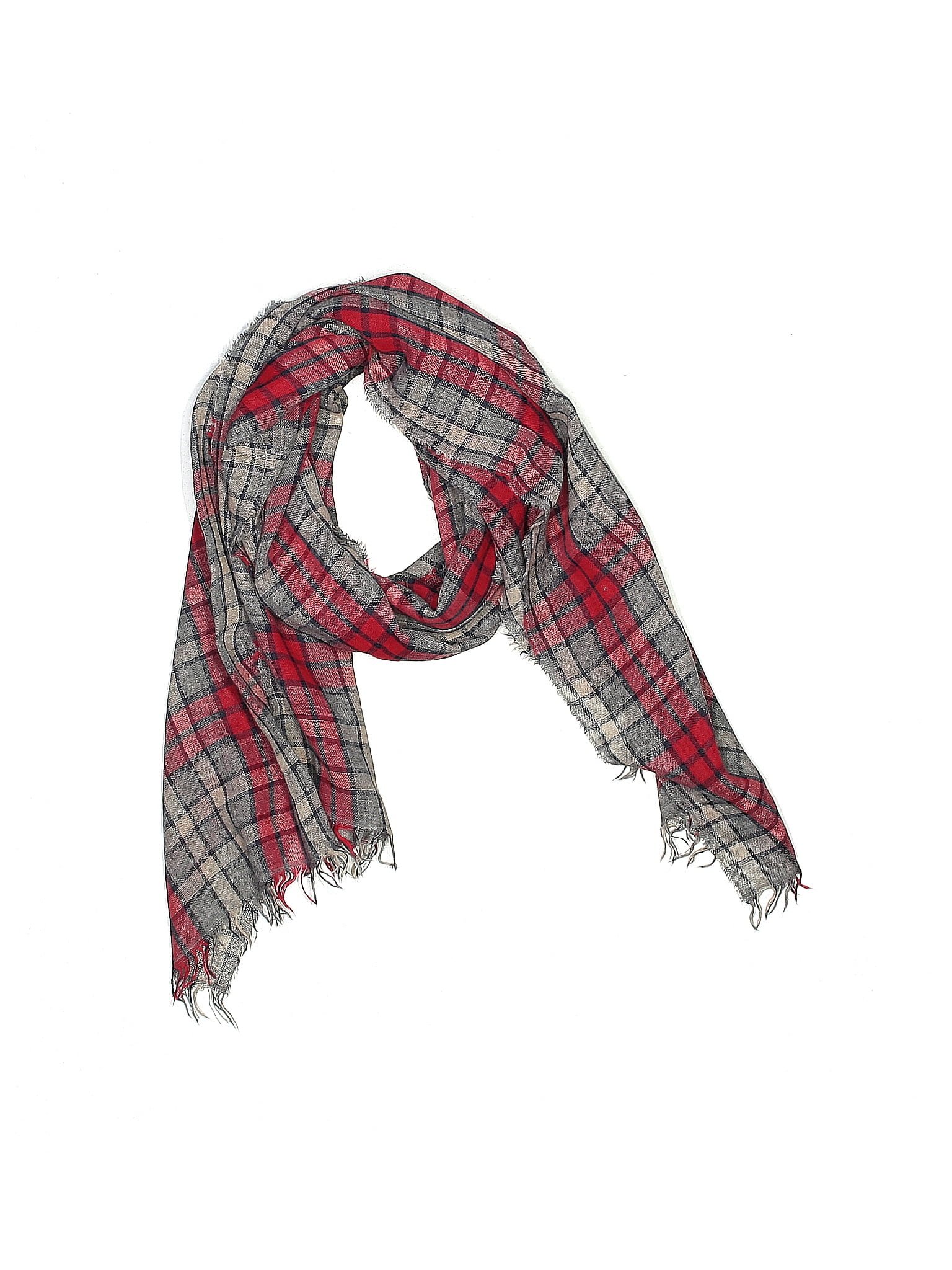 J.Crew Plaid Multi Color Red Scarf One Size - 64% off | ThredUp