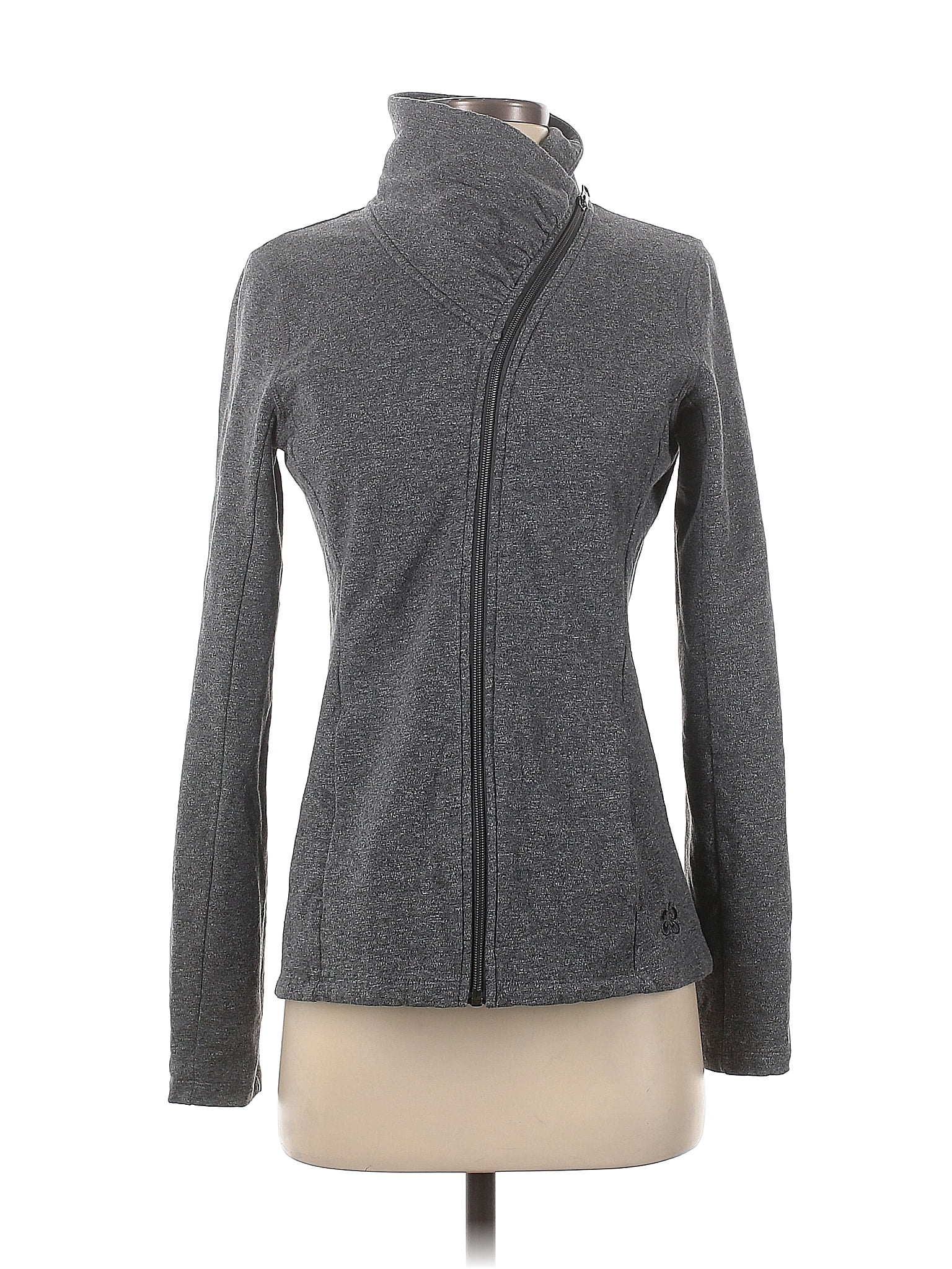 Tuff Athletics Solid Gray Track Jacket Size S - 59% off | ThredUp