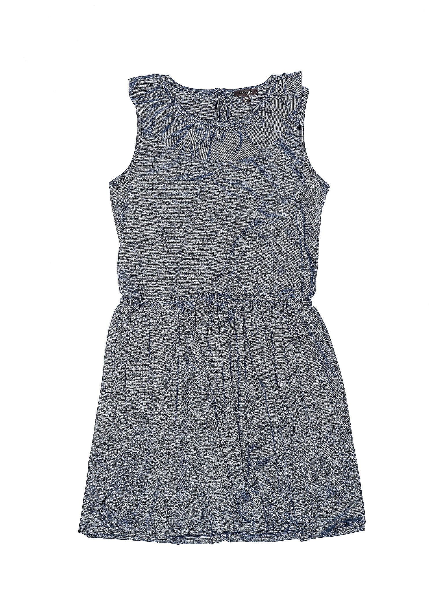 Imoga 100% Metal Gray Dress Size 14 - 56% off | ThredUp
