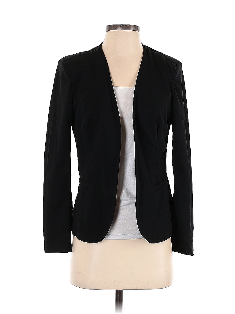 Shein Solid Black Jacket Size S - 60% off | ThredUp