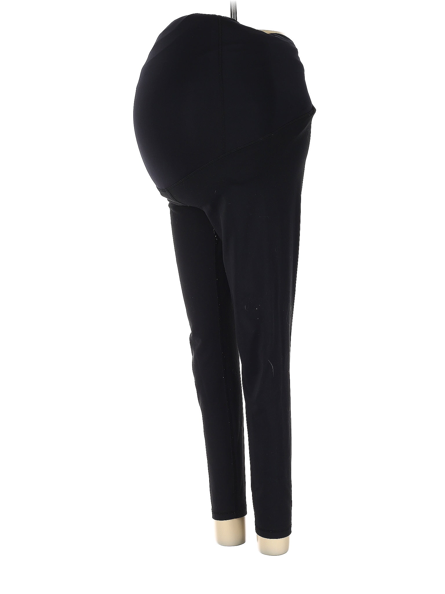 Isabel Maternity Solid Black Leggings Size S (Maternity) - 25% off ...