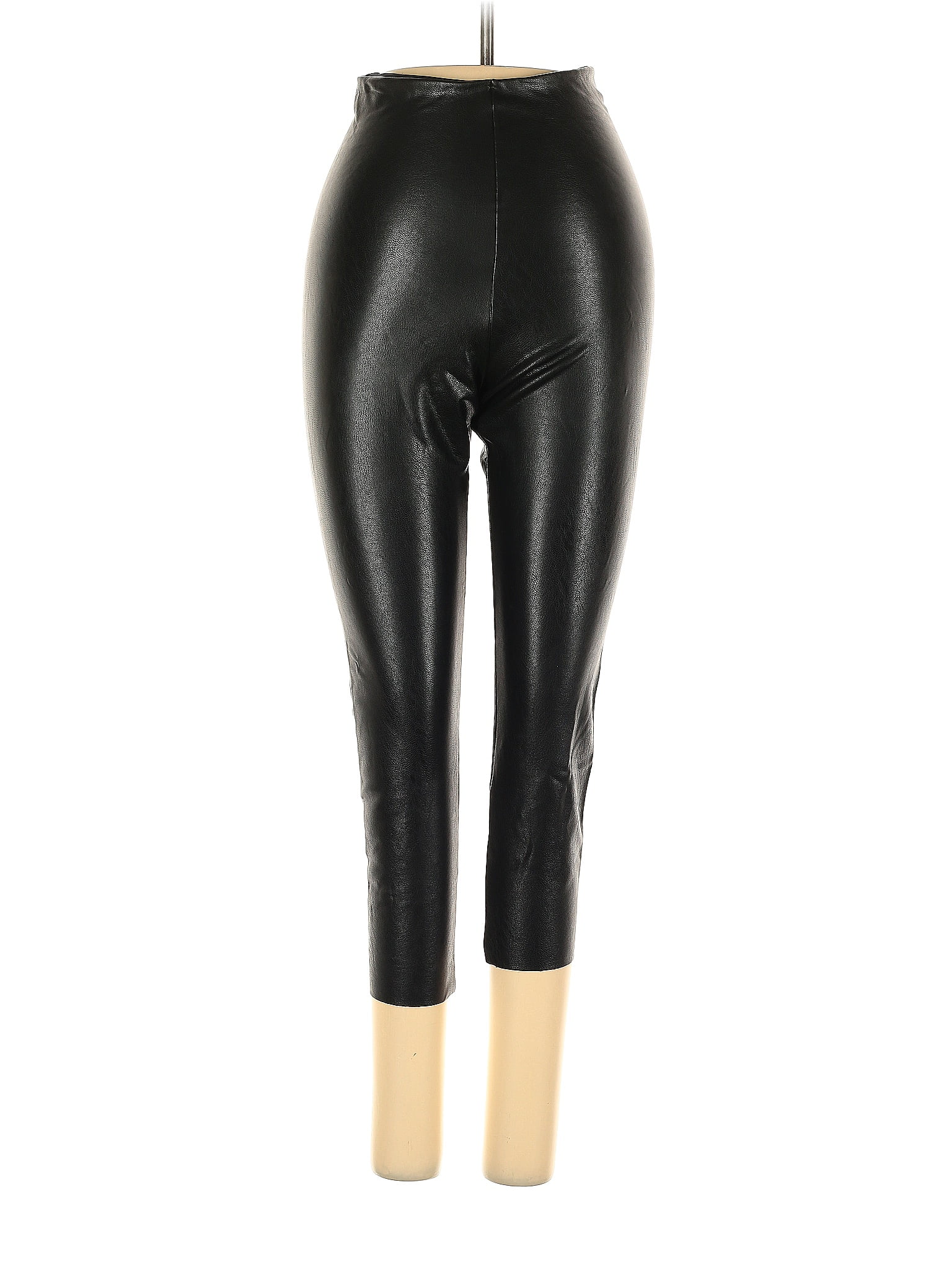 Commando Control Black Faux Leather Pants Size S - 79% off | ThredUp
