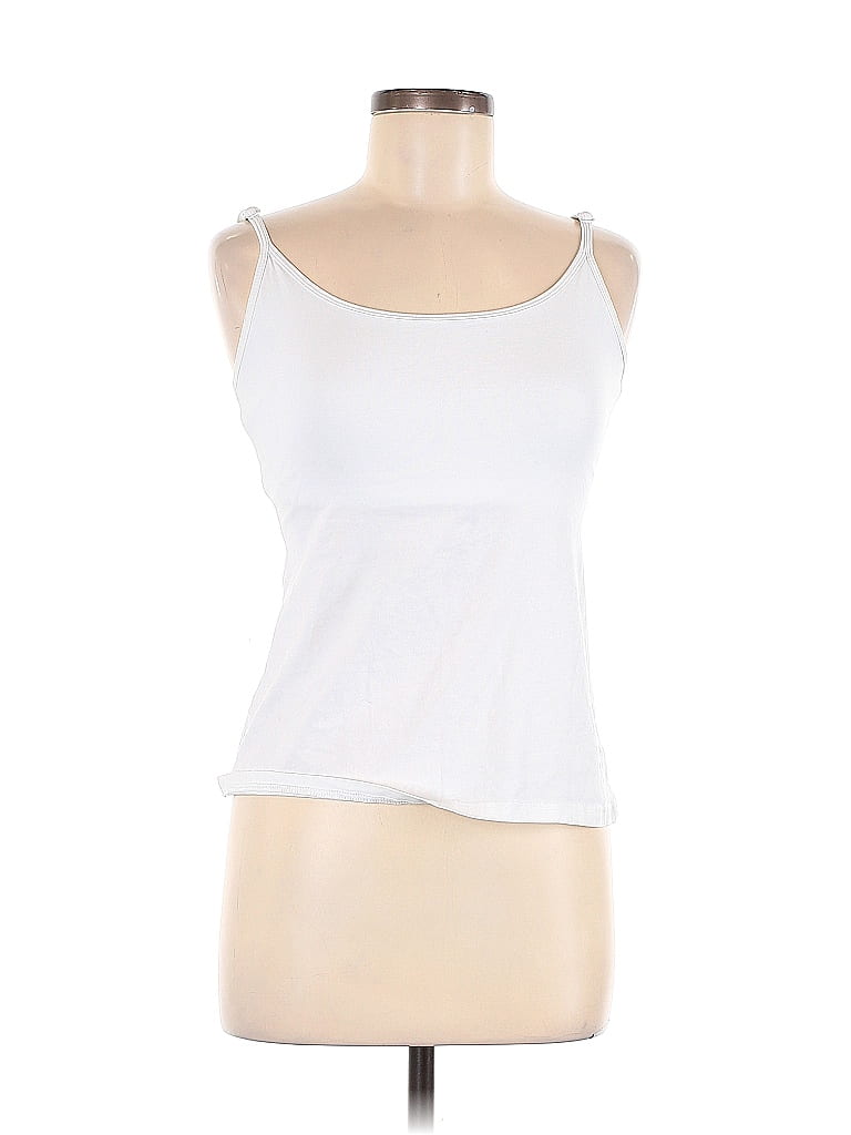 Shimera Chevron-herringbone Chevron White Tank Top Size M - 47% off ...