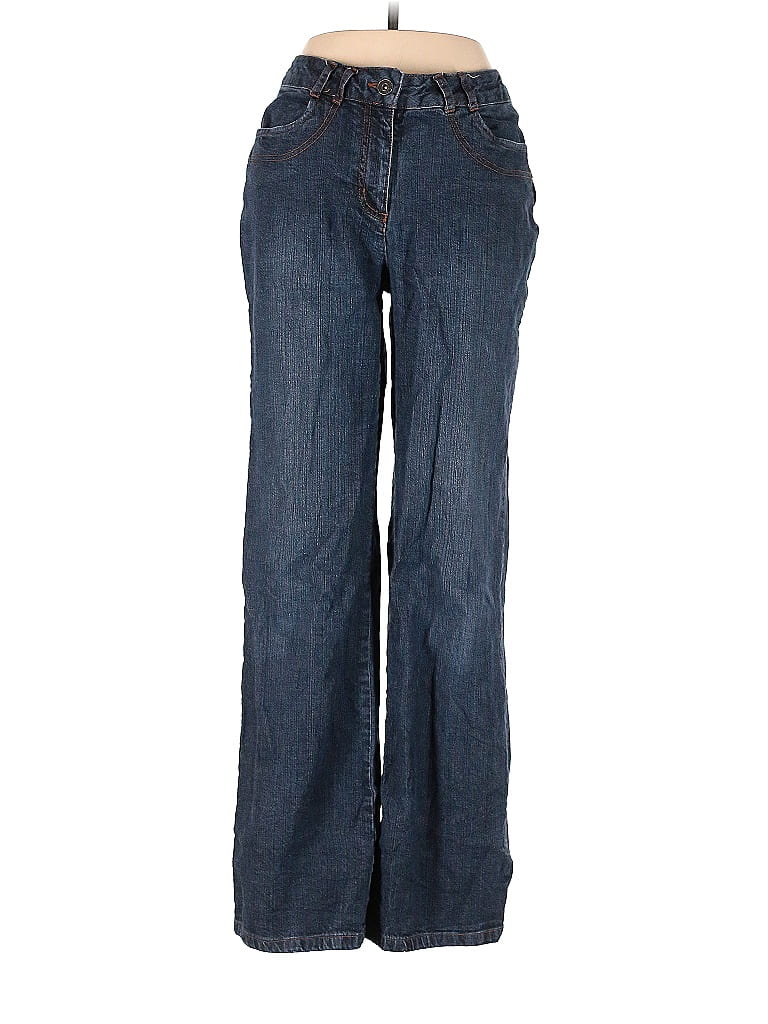 Christopher & Banks Solid Blue Jeans Size 6 - 68% off | ThredUp