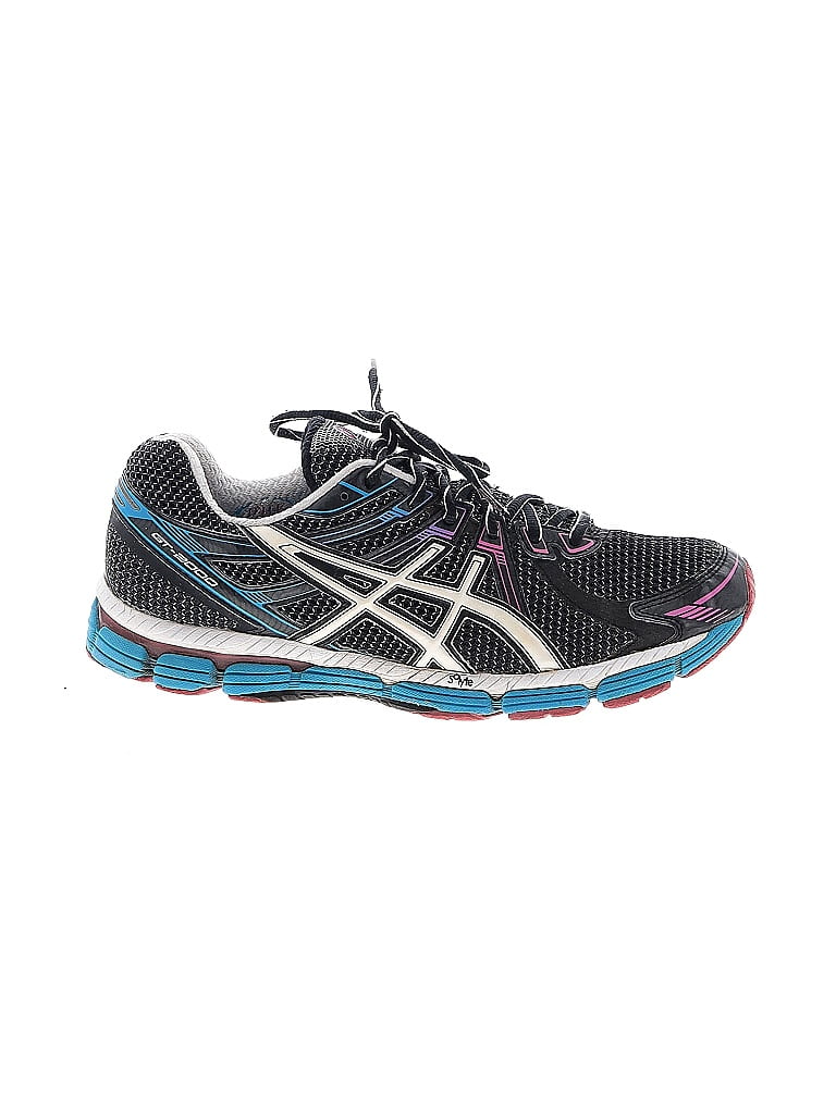 Asics Color Block Black Blue Sneakers Size 11 - 60% off | ThredUp