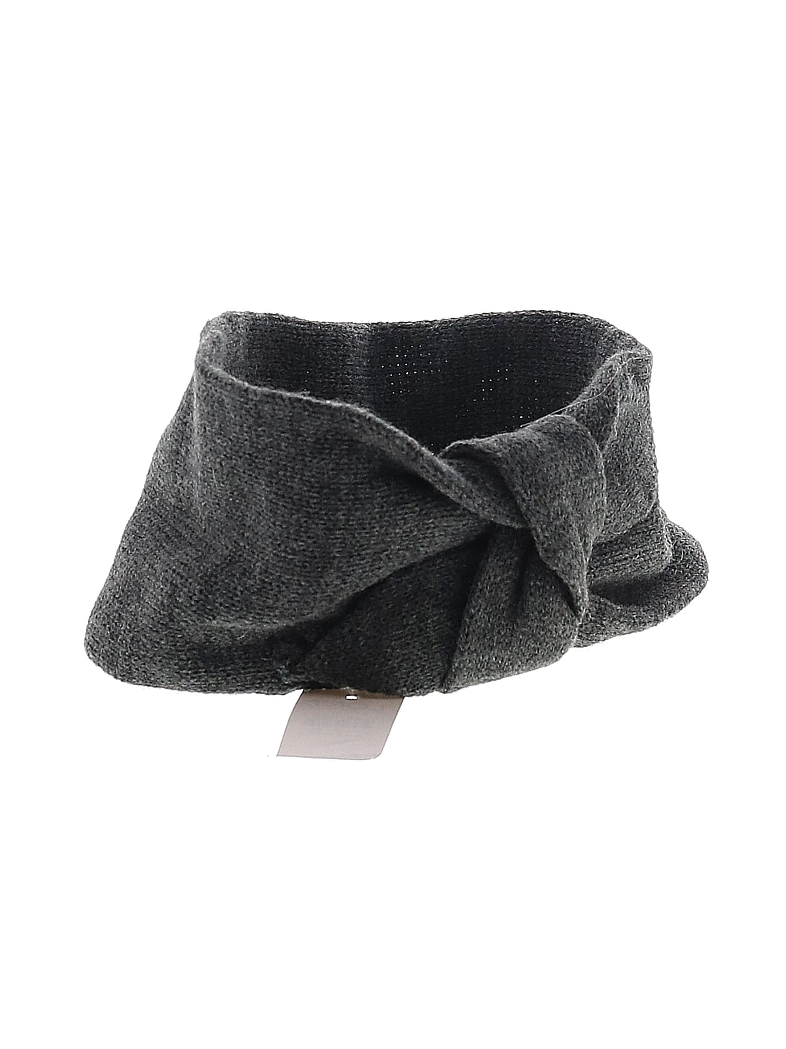 Ann Taylor Loft Chevron Herringbone Color Block Gray Hat One Size 70