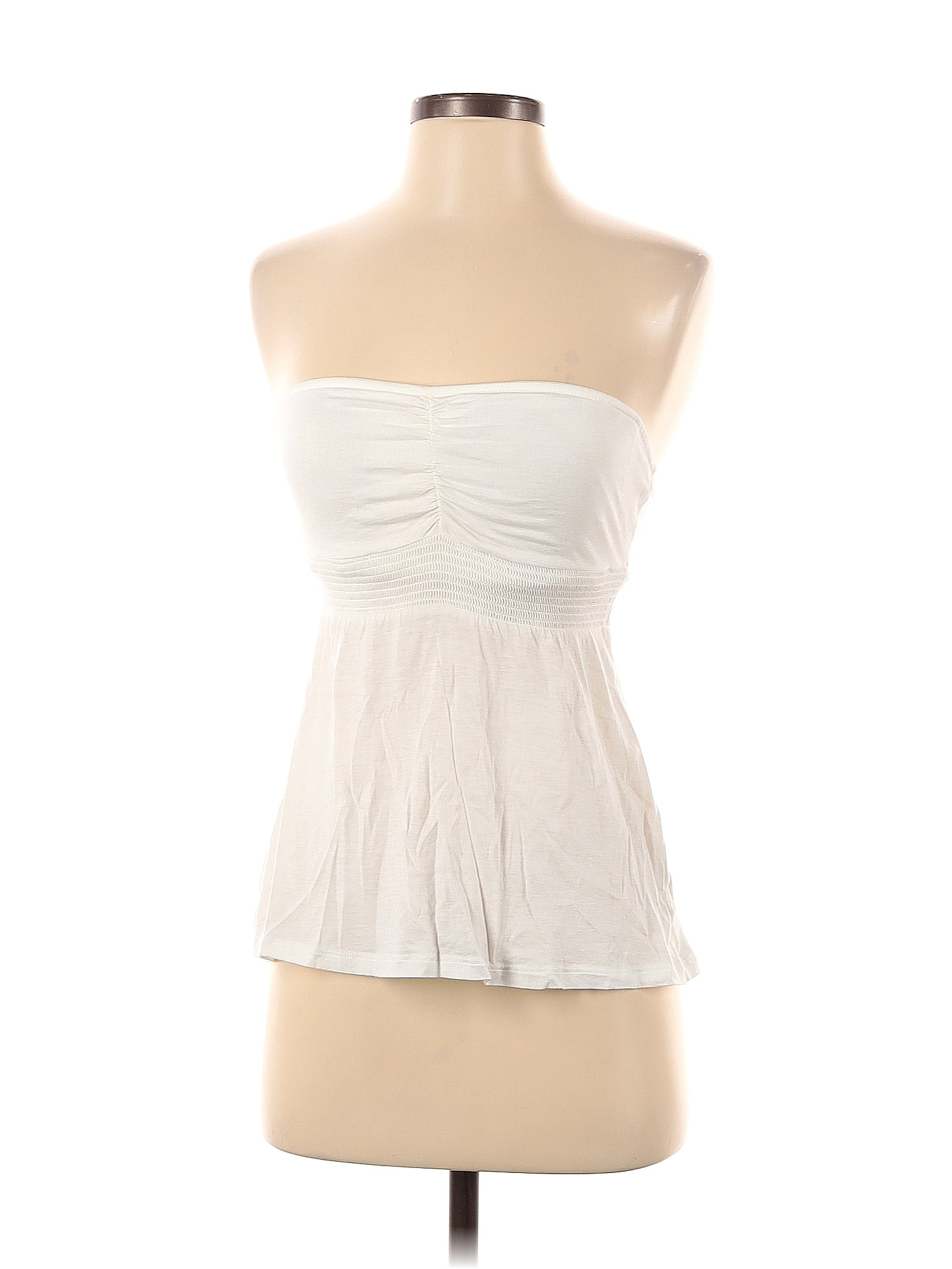 Fashion's Best Kept Secret Solid White Ivory Tube Top Size S - 52% off | ThredUp