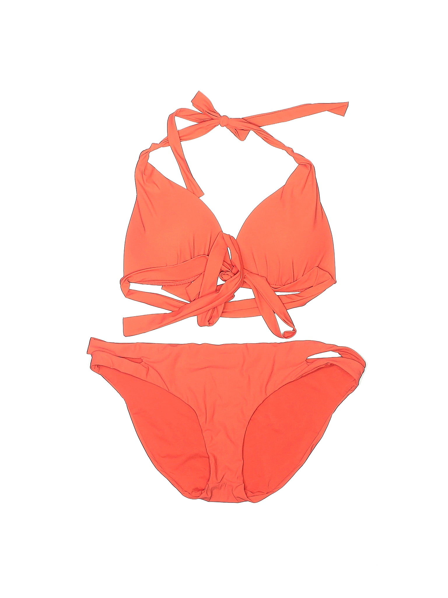 Red Carter Orange Two Piece Swimsuit Size 10 - 73% off | ThredUp