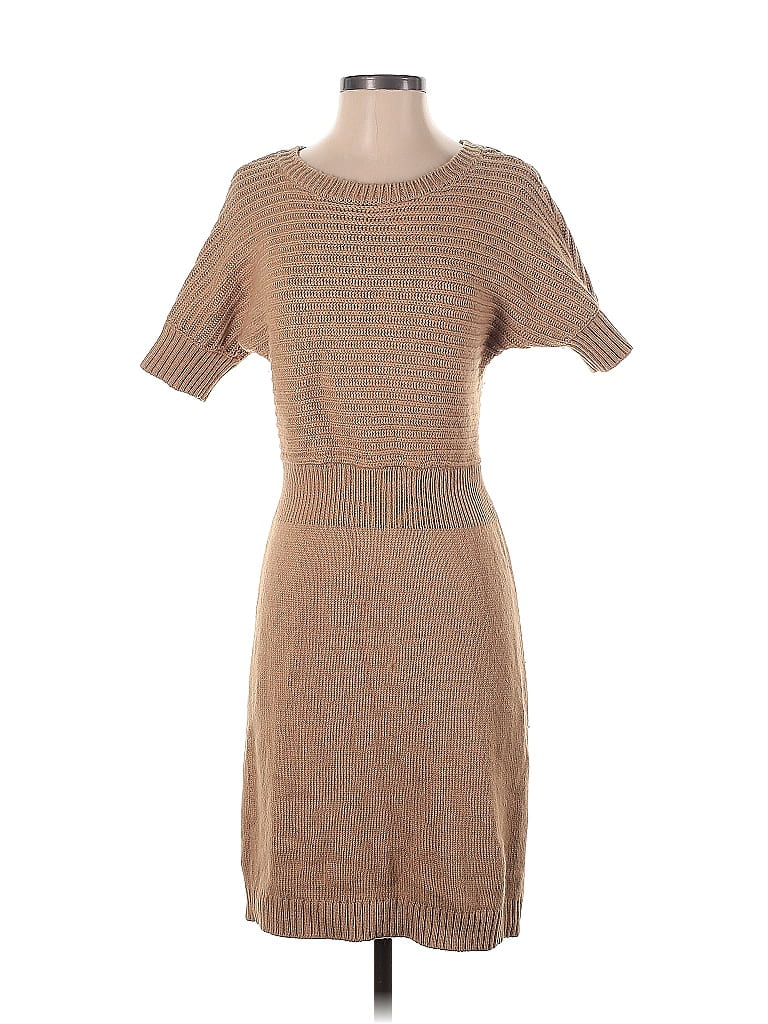 Ann Taylor LOFT Tan Casual Dress Size S - 66% off | ThredUp