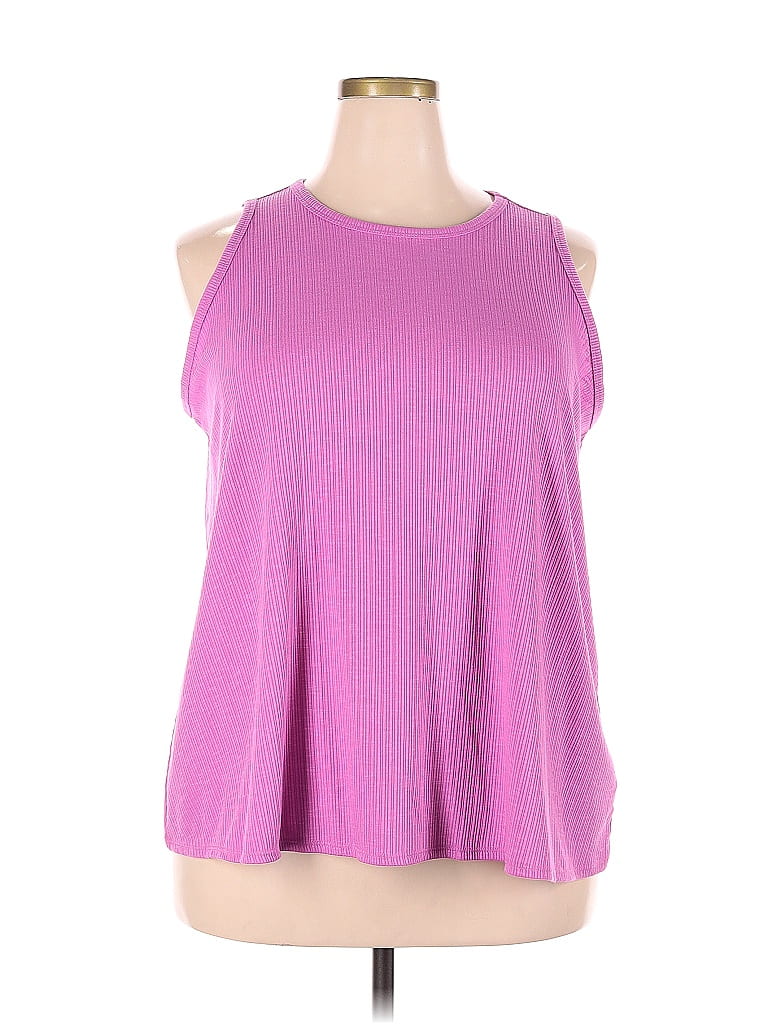 Old Navy Checkered-gingham Pink Tank Top Size 2X (Plus) - 23% off | ThredUp