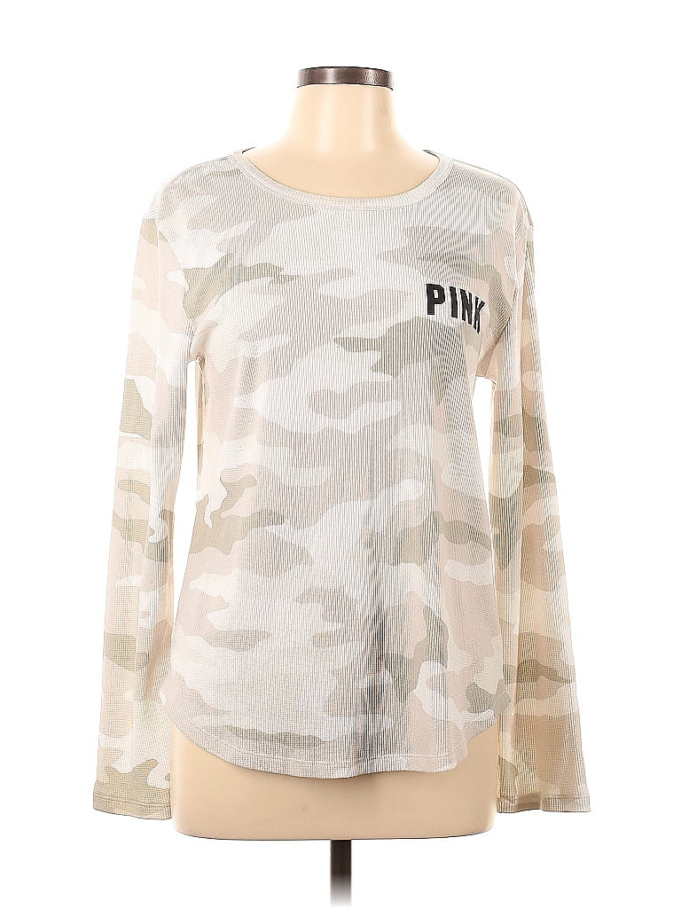 Victoria's Secret Pink Pink Thermal Top Size L - 28% off | ThredUp