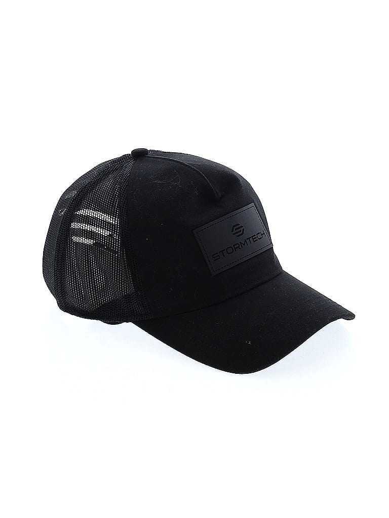 Stormtech Solid Black Baseball Cap Size fits all - 64% off | ThredUp