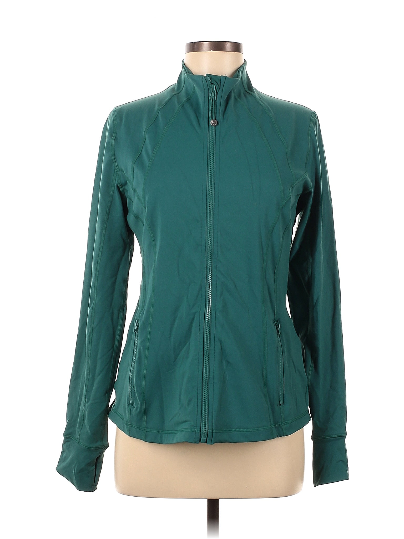 90 Degree by Reflex Solid Teal Track Jacket Size M - 55% off | ThredUp