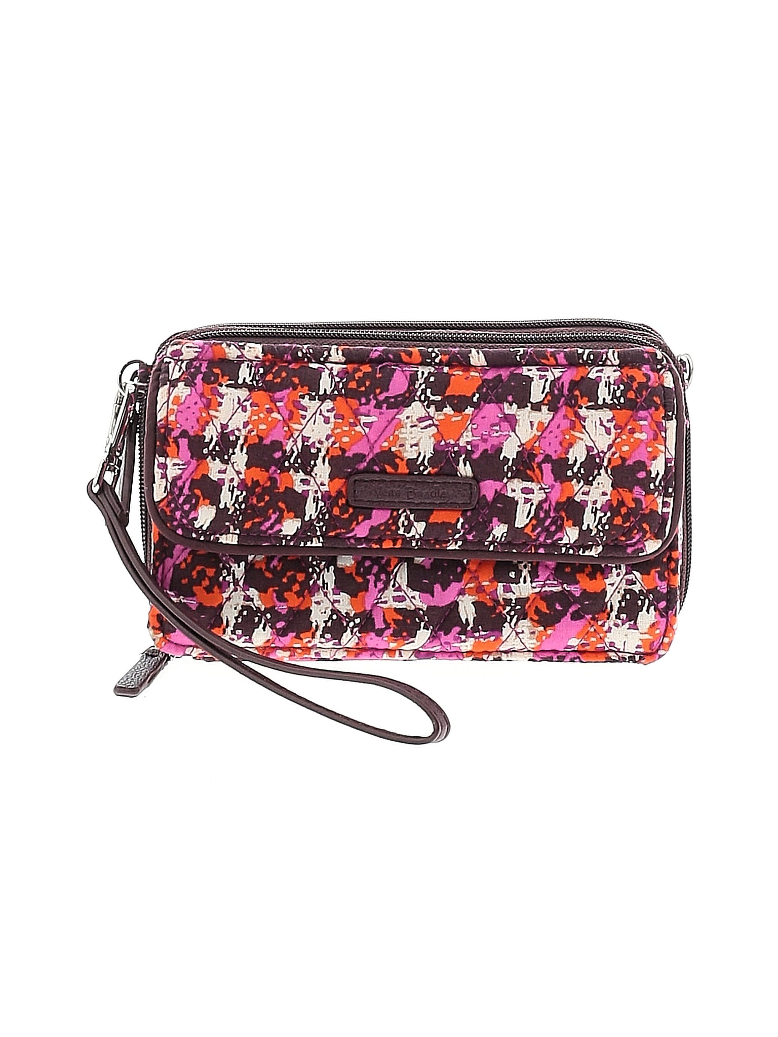 Vera Bradley Houndstooth Marled Tweed Burgundy Crossbody Bag One Size ...
