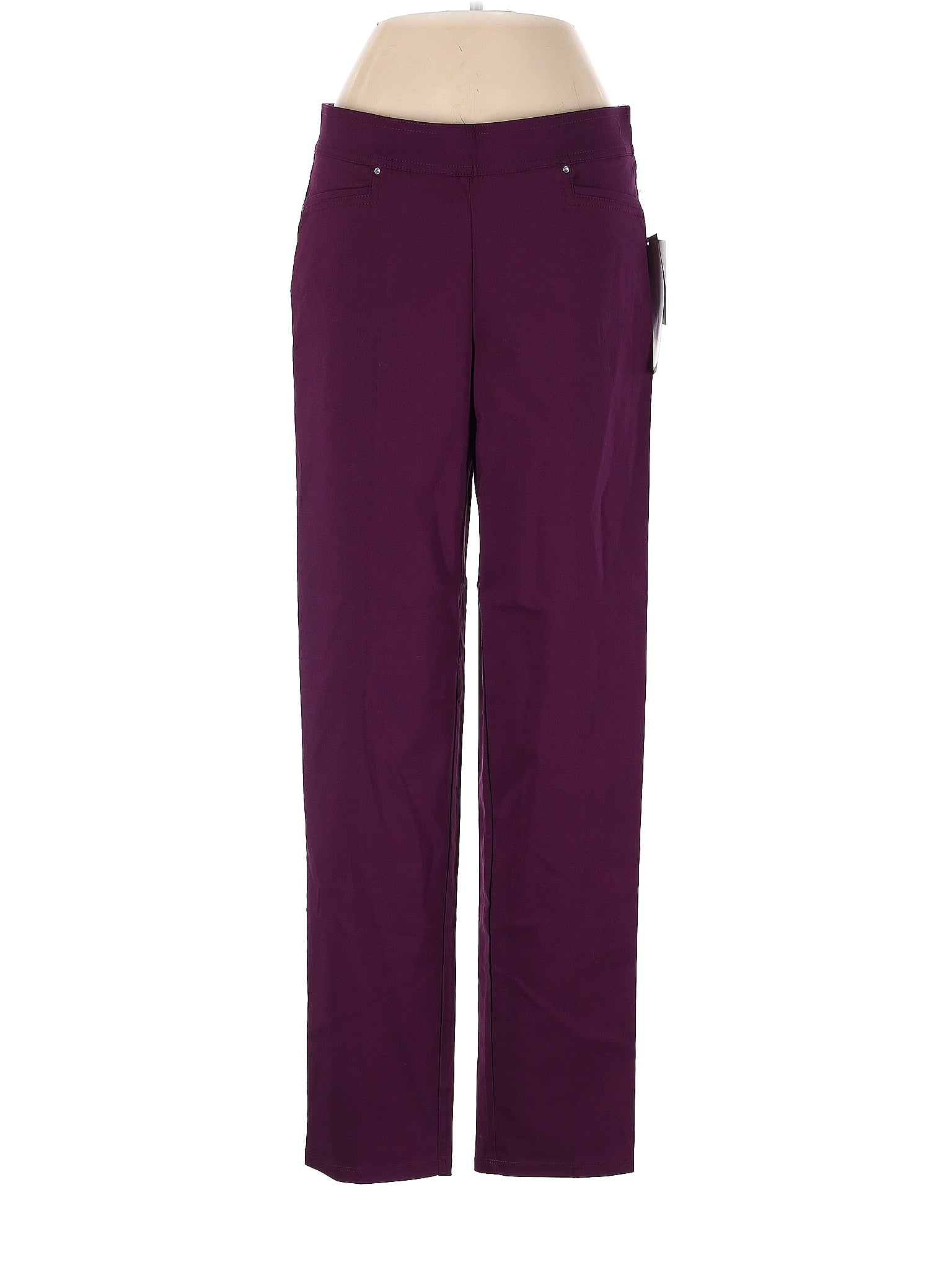 89th & Madison Solid Purple Casual Pants Size S - 67% off | ThredUp