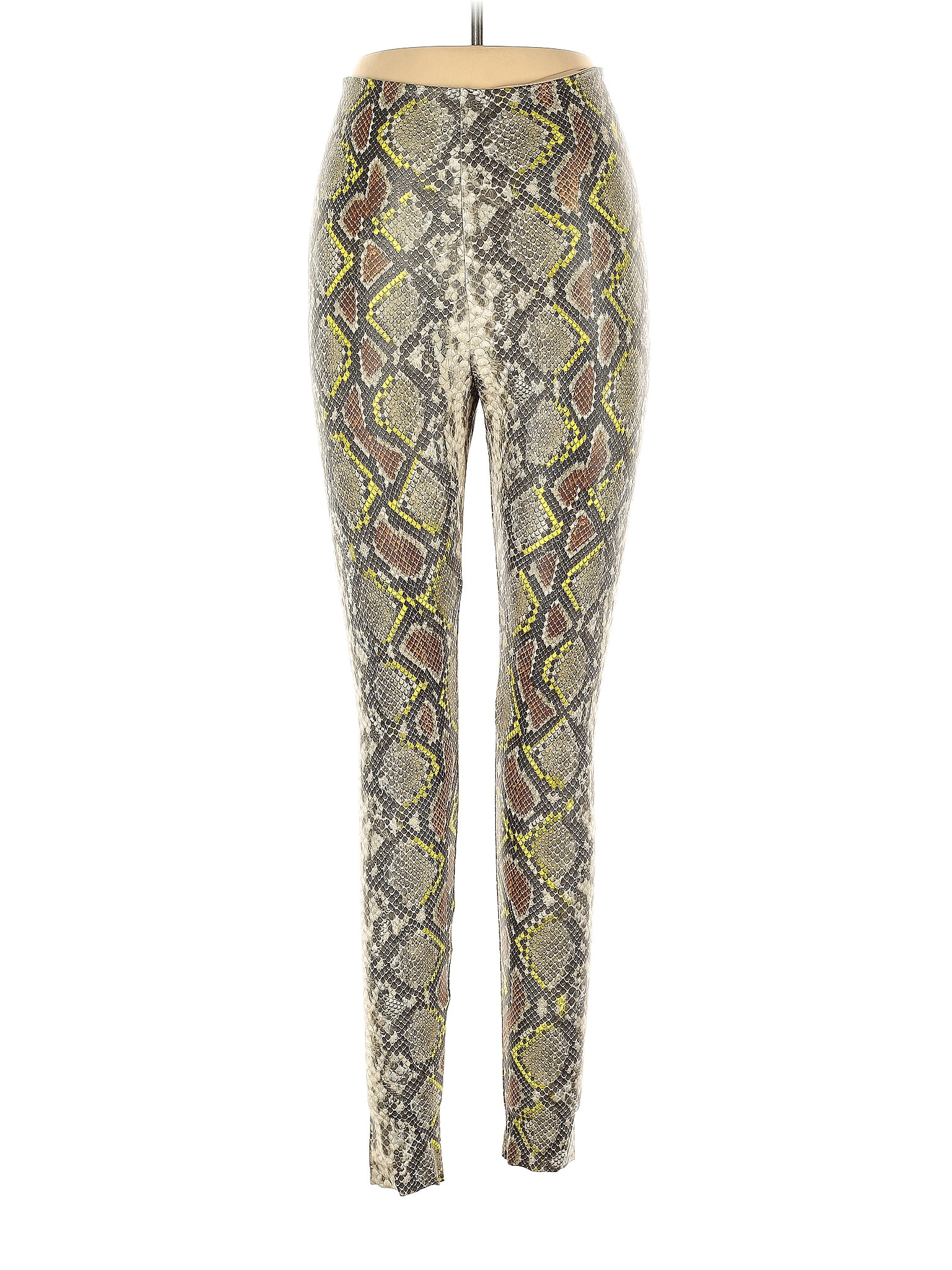 Commando Snake Print Multi Color Gold Faux Leather Pants Size L - 62% ...