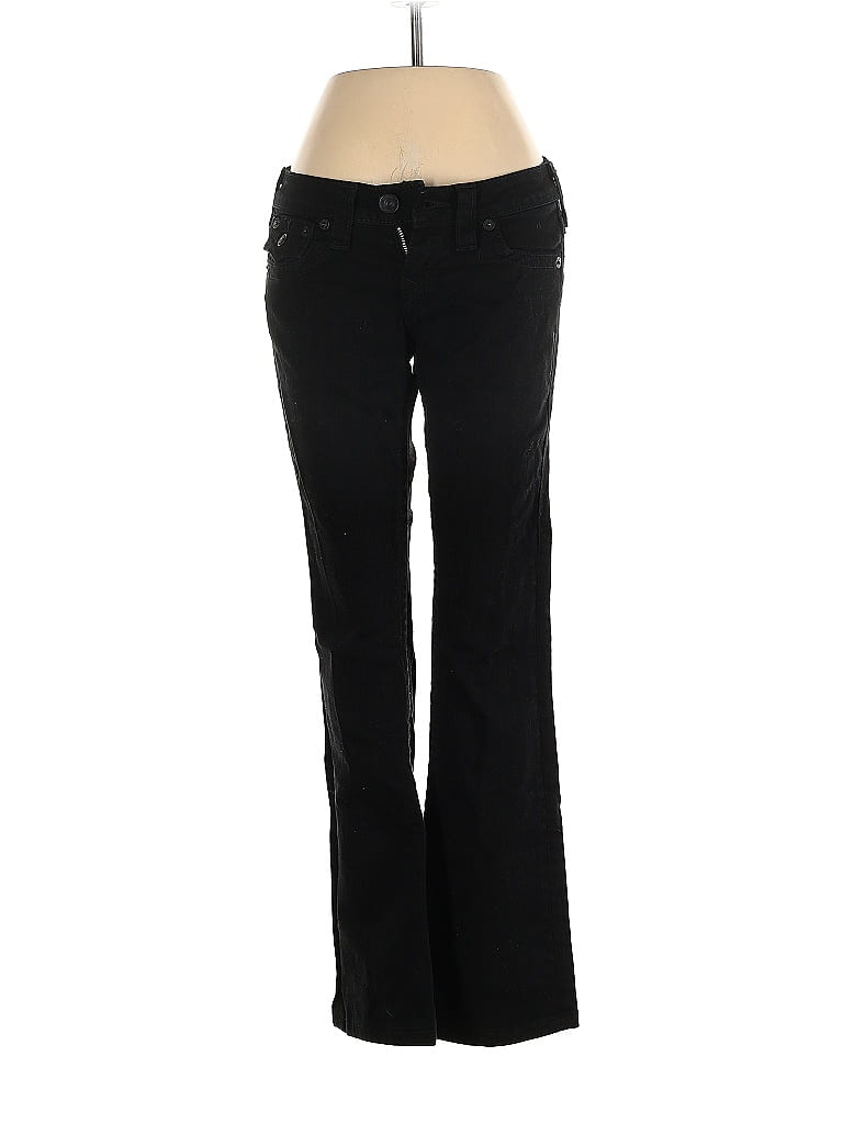 True Religion Outlet 100% Cotton Solid Black Jeans 24 Waist - 65% off ...