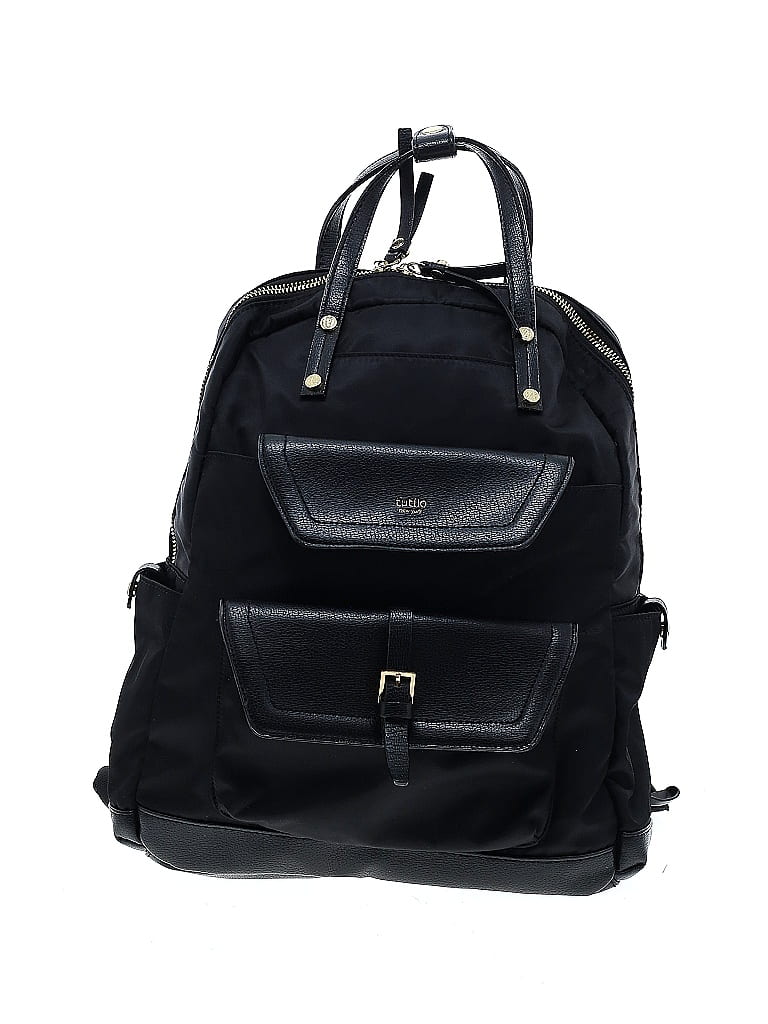 Tutilo Solid Black Backpack One Size - 63% off | ThredUp