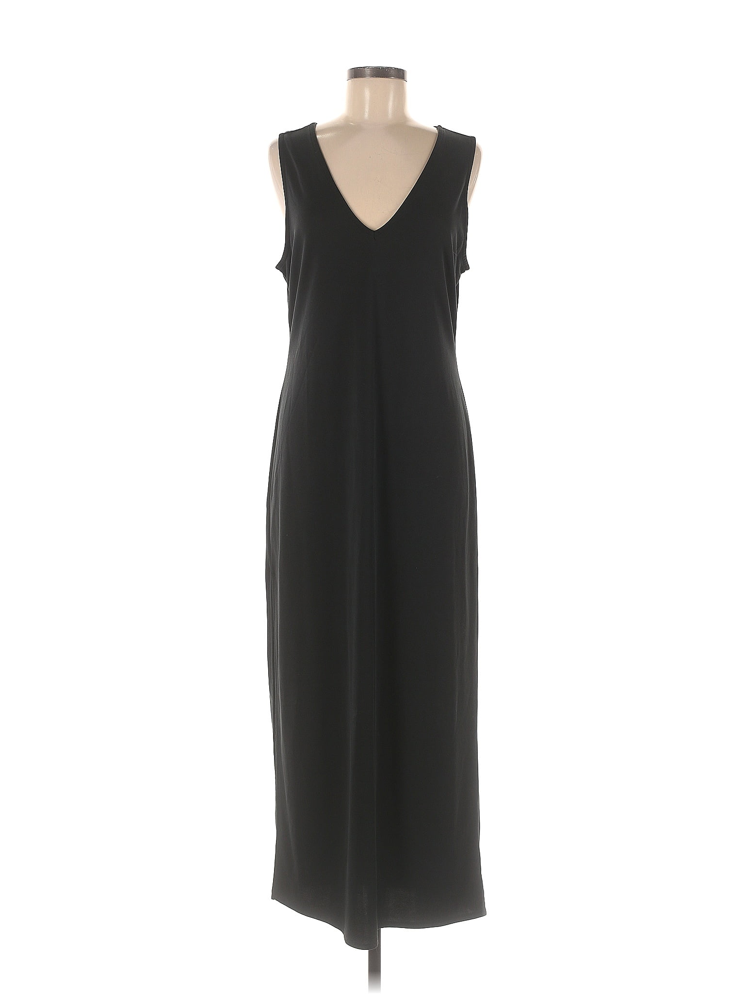 Open Edit Solid Black Casual Dress Size M 64 Off Thredup
