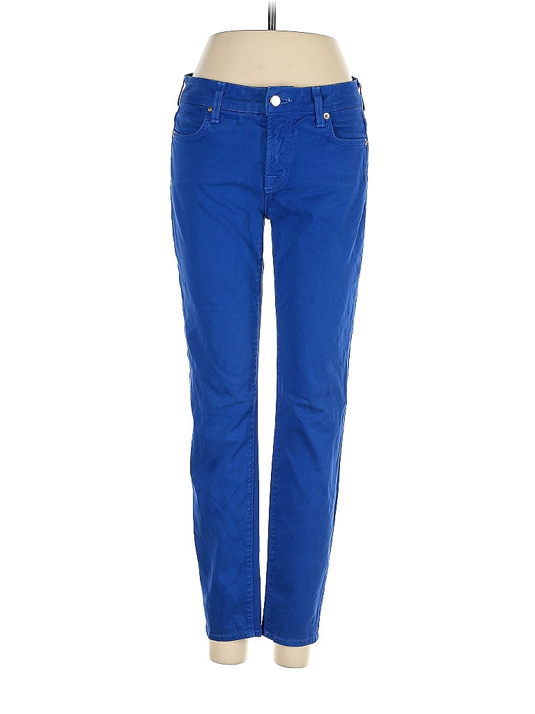 Blue Essence Hearts Stars Color Block Blue Jeans Size 0 - 89% off | ThredUp