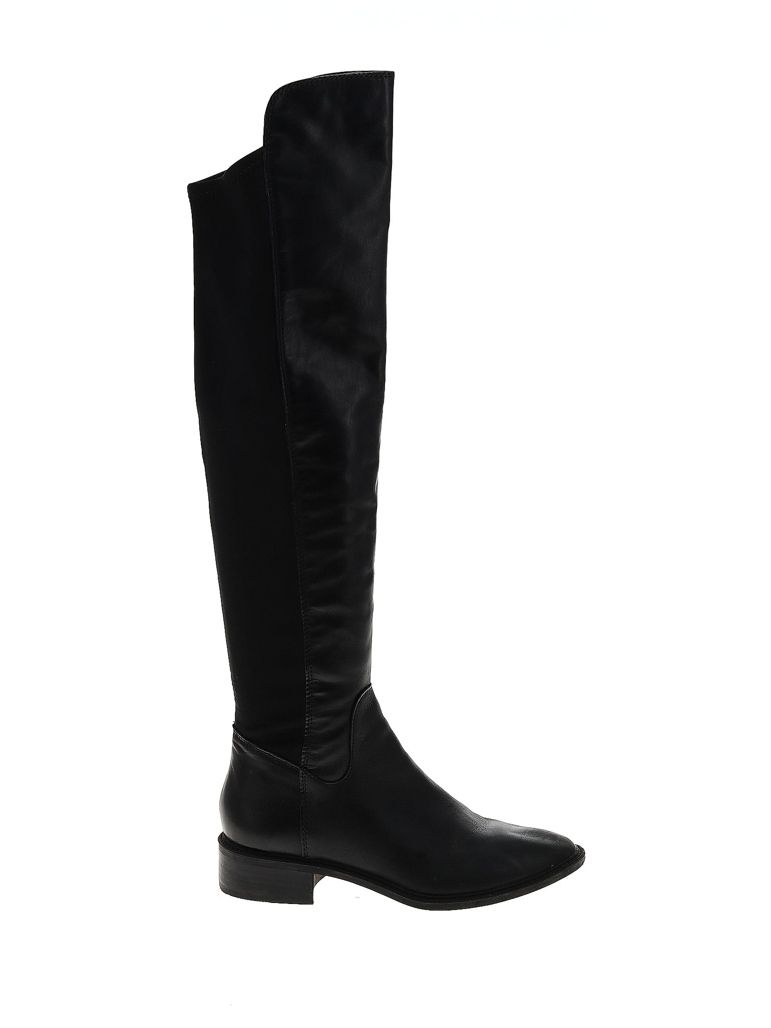 Aldo Solid Black Boots Size 7 1/2 - 50% off | ThredUp