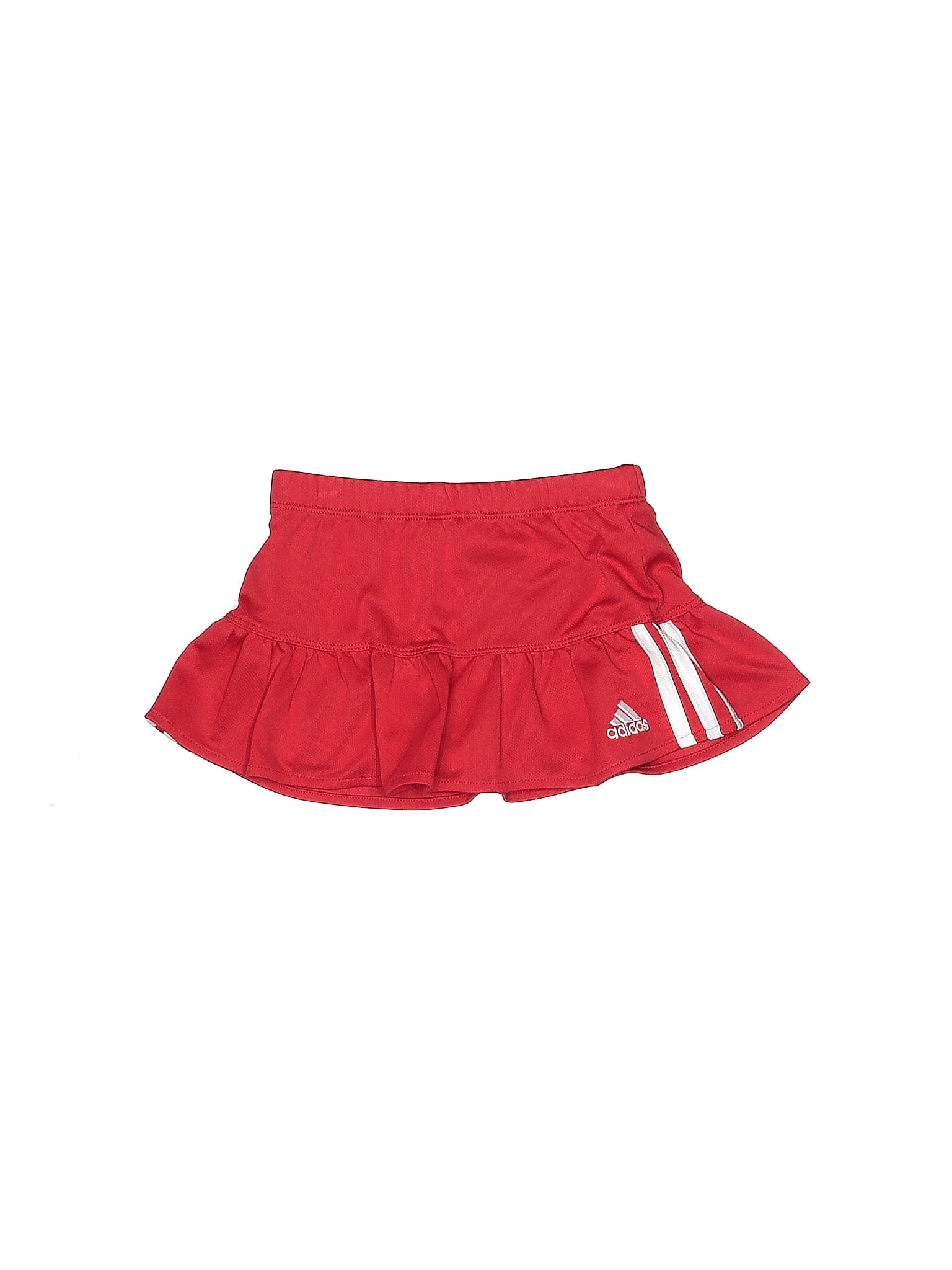 Adidas 100% Polyloom Red Active Skort Size 3T - 64% off | ThredUp