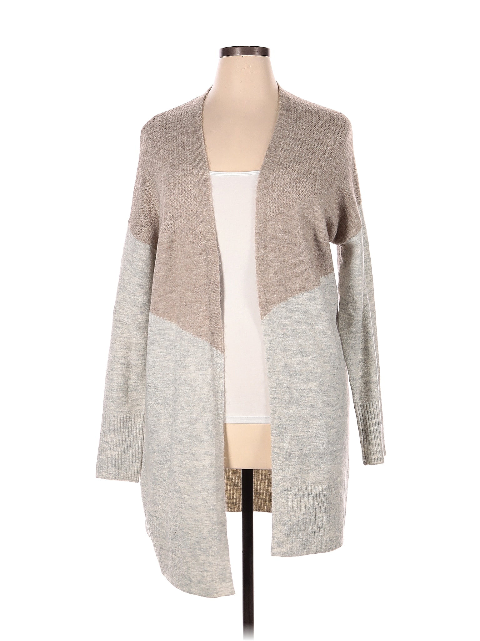 Dex Color Block Marled Gray Cardigan Size XL - 64% off | ThredUp