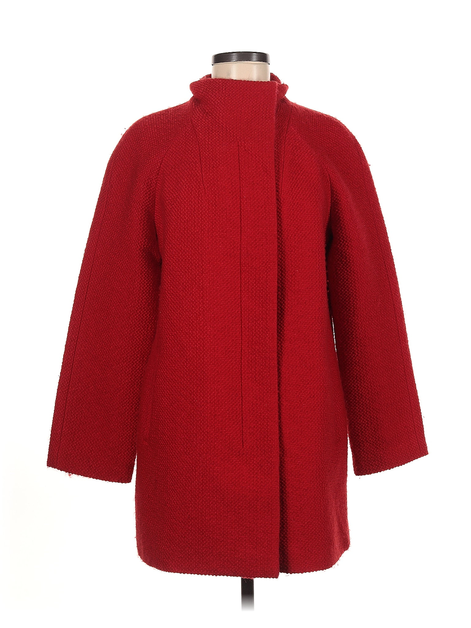Talbots Solid Red Coat Size 6 - 73% off | ThredUp
