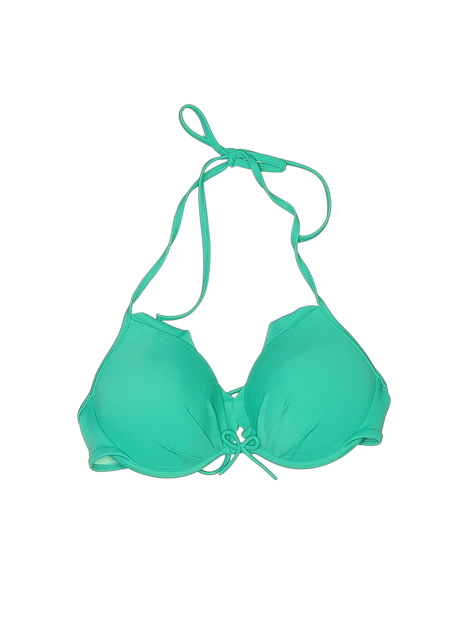 Victoria's Secret Solid Green Swimsuit Top Size Sm (34B) - 68% off ...