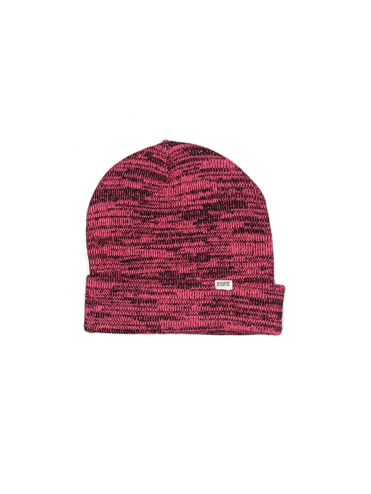 Victoria's Secret Pink 100% Acrylic Marled Pink Beanie One Size - 40% ...