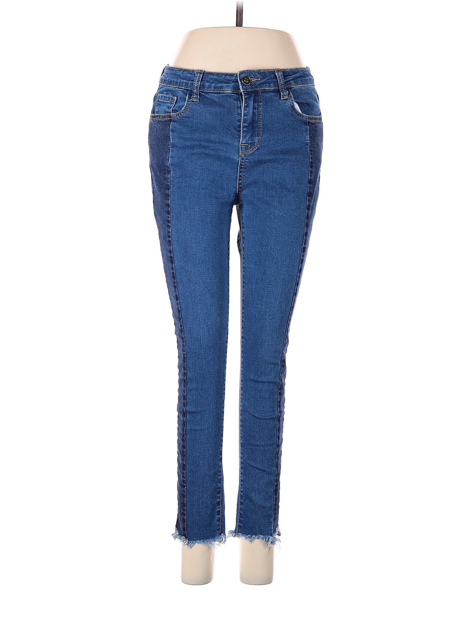 Gianni Bini Solid Blue Jeans Size M - 71% off | ThredUp