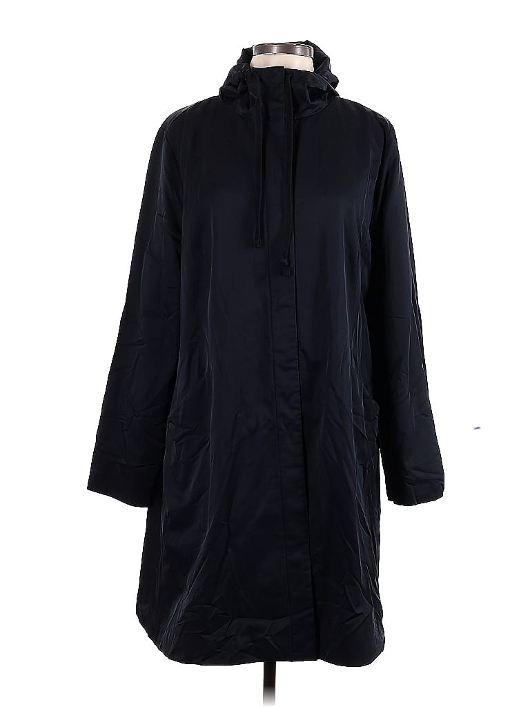 Eileen Fisher Solid Black Jacket Size L - 75% off | ThredUp