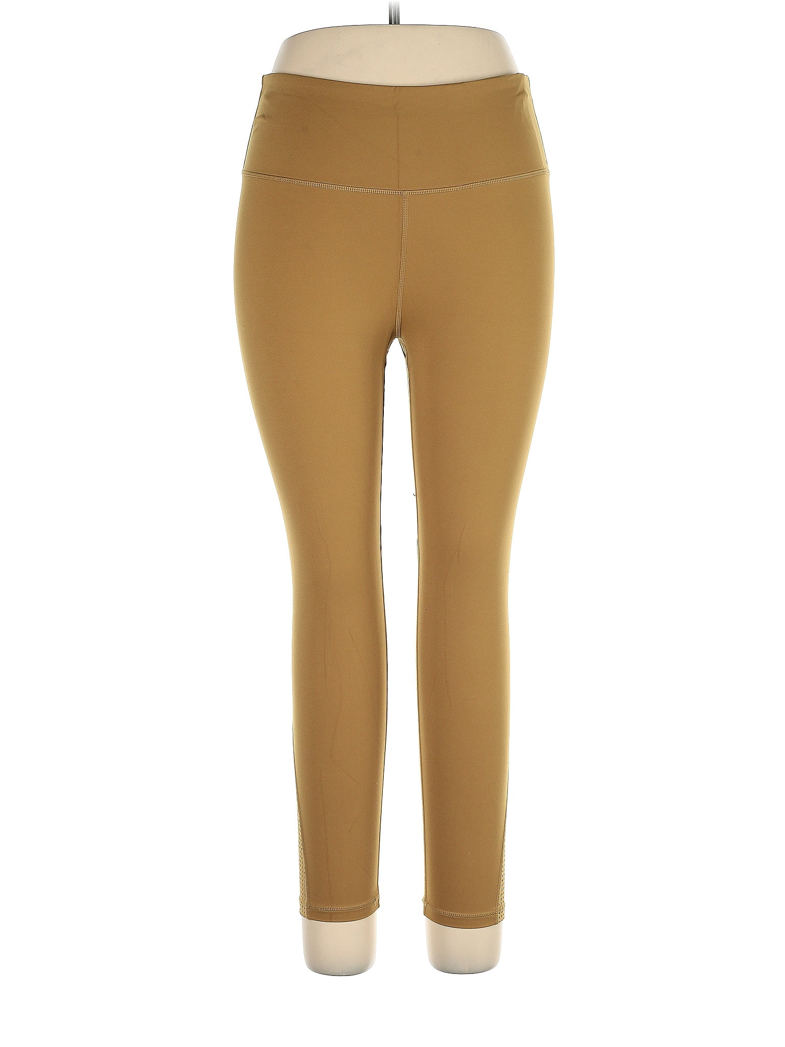 SAVVI Solid Brown Tan Leggings Size XL - 63% off | ThredUp