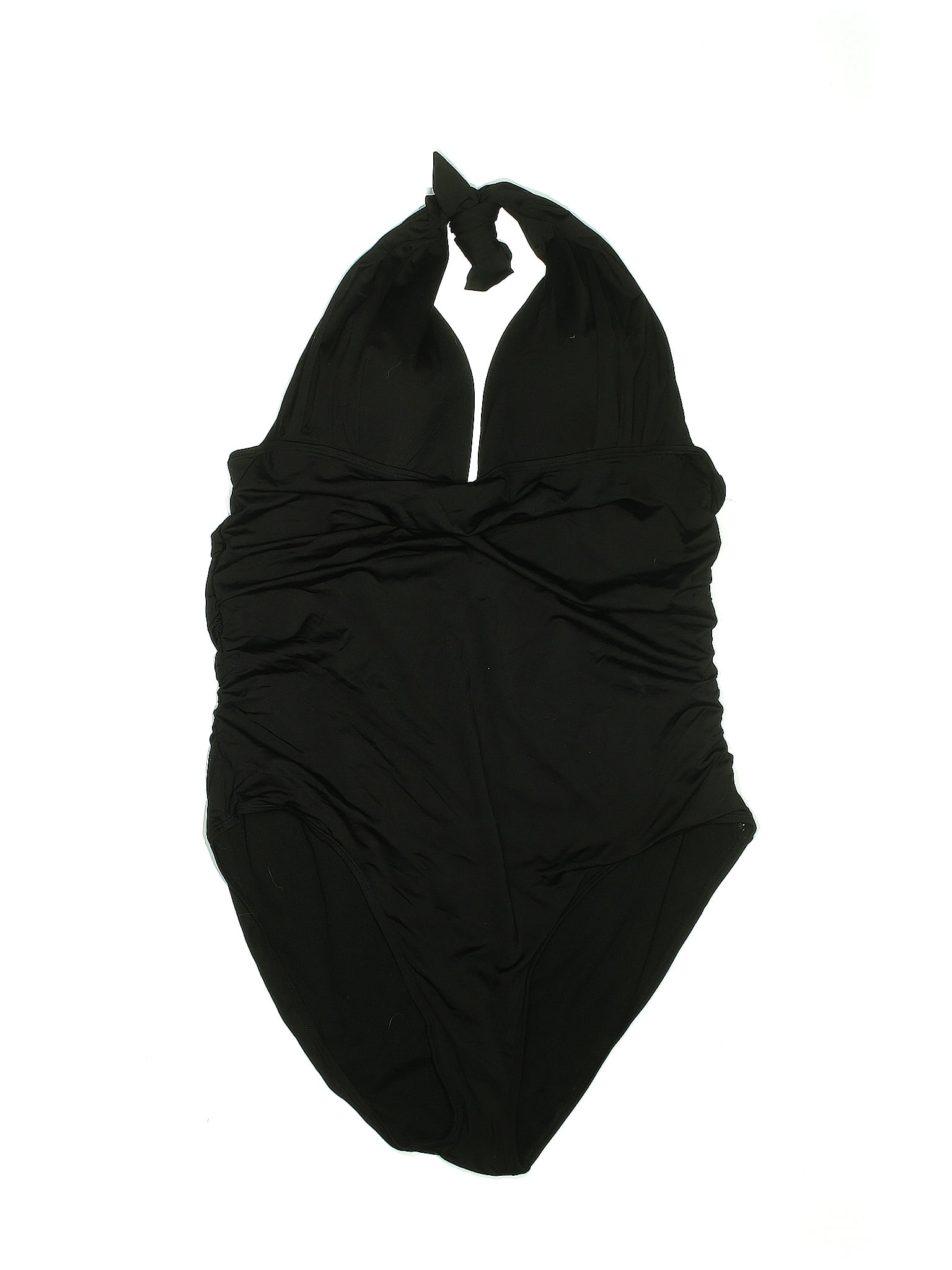 Old Navy Solid Black One Piece Swimsuit Size Xxl 55 Off Thredup