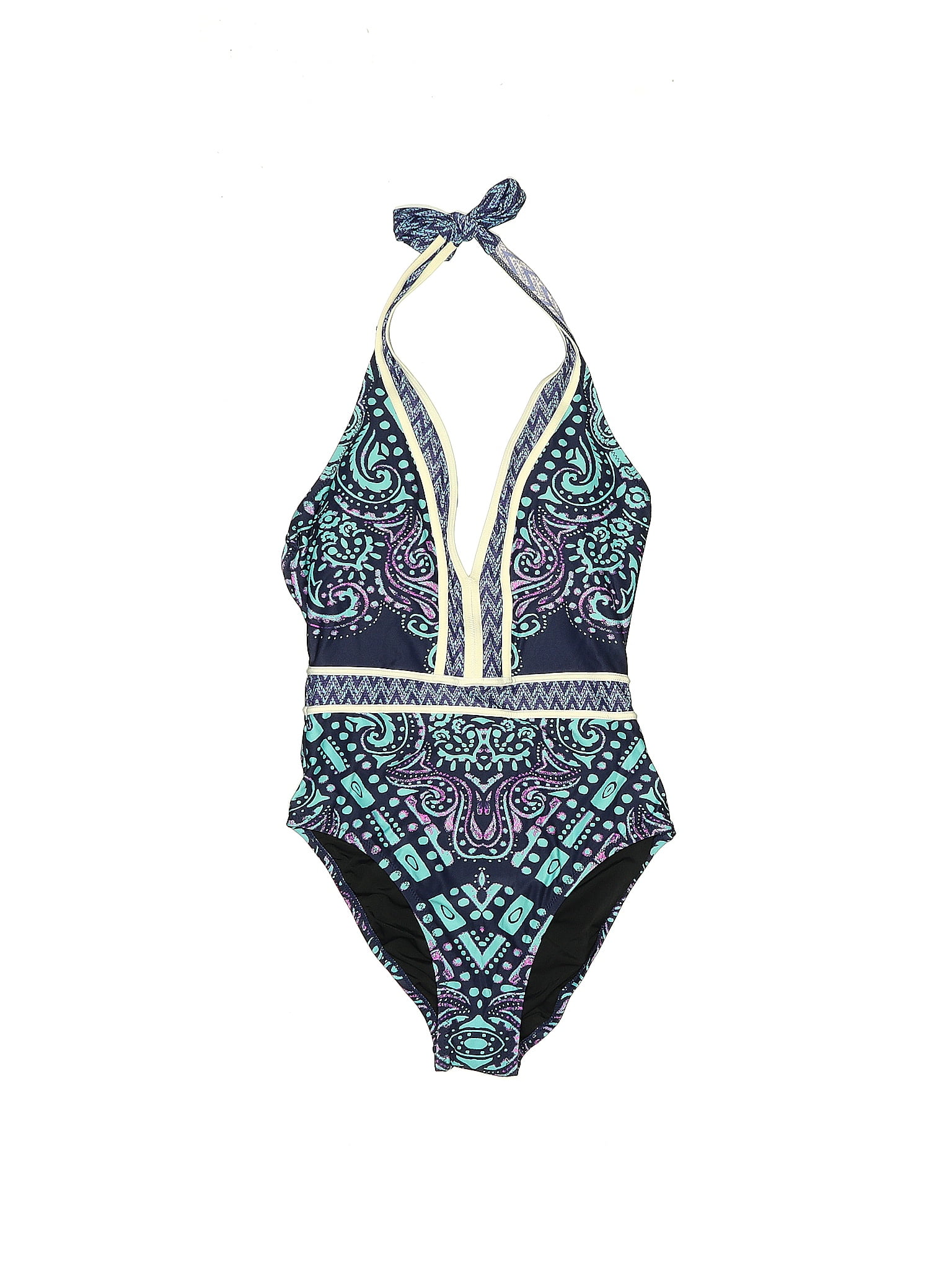 Red Carter Multi Color Blue One Piece Swimsuit Size 6 - 80% off | ThredUp