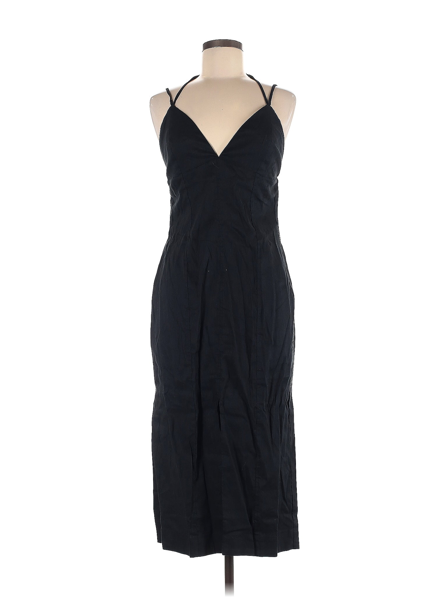 J Crew Collection Solid Black Cocktail Dress Size 6 80 Off Thredup