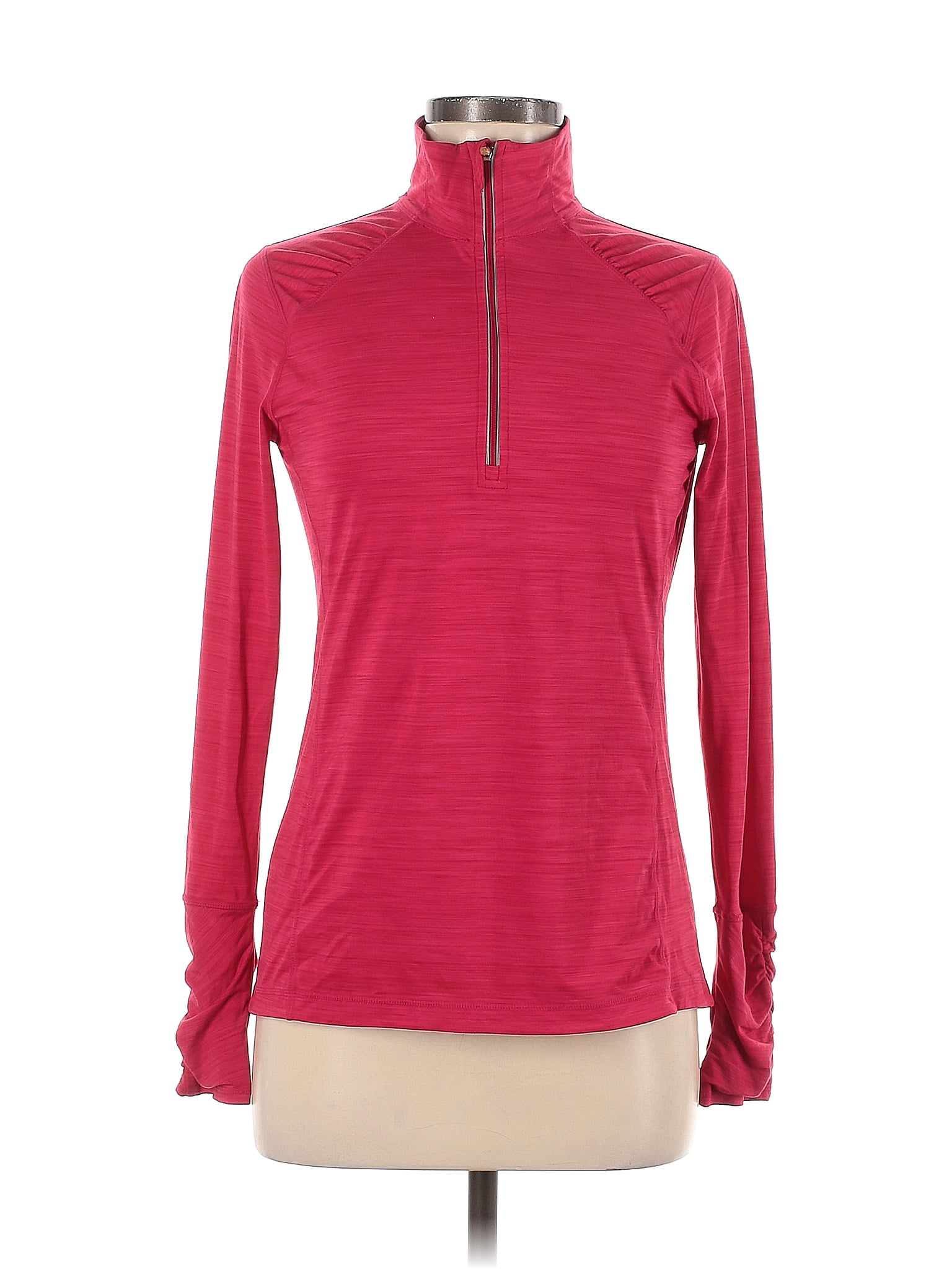 KIRKLAND Signature Solid Red Track Jacket Size M - 56% off | ThredUp