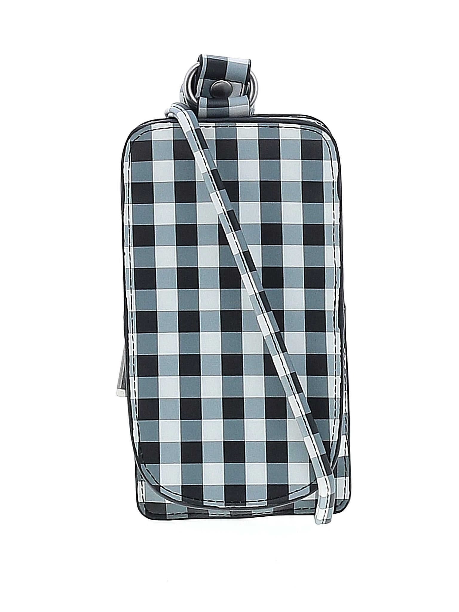 Sandy Liang Checkered-gingham Multi Color Blue Crossbody Bag One Size ...