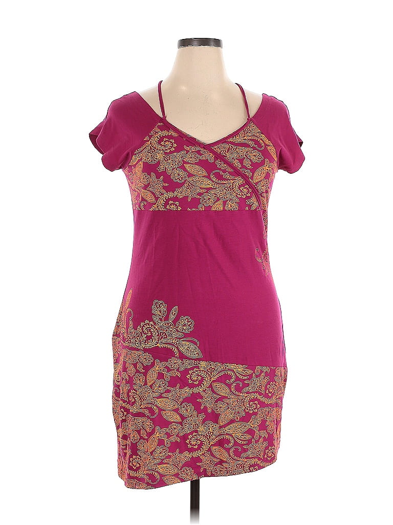 Coline Pink Burgundy Casual Dress Size XL - 50% off | ThredUp