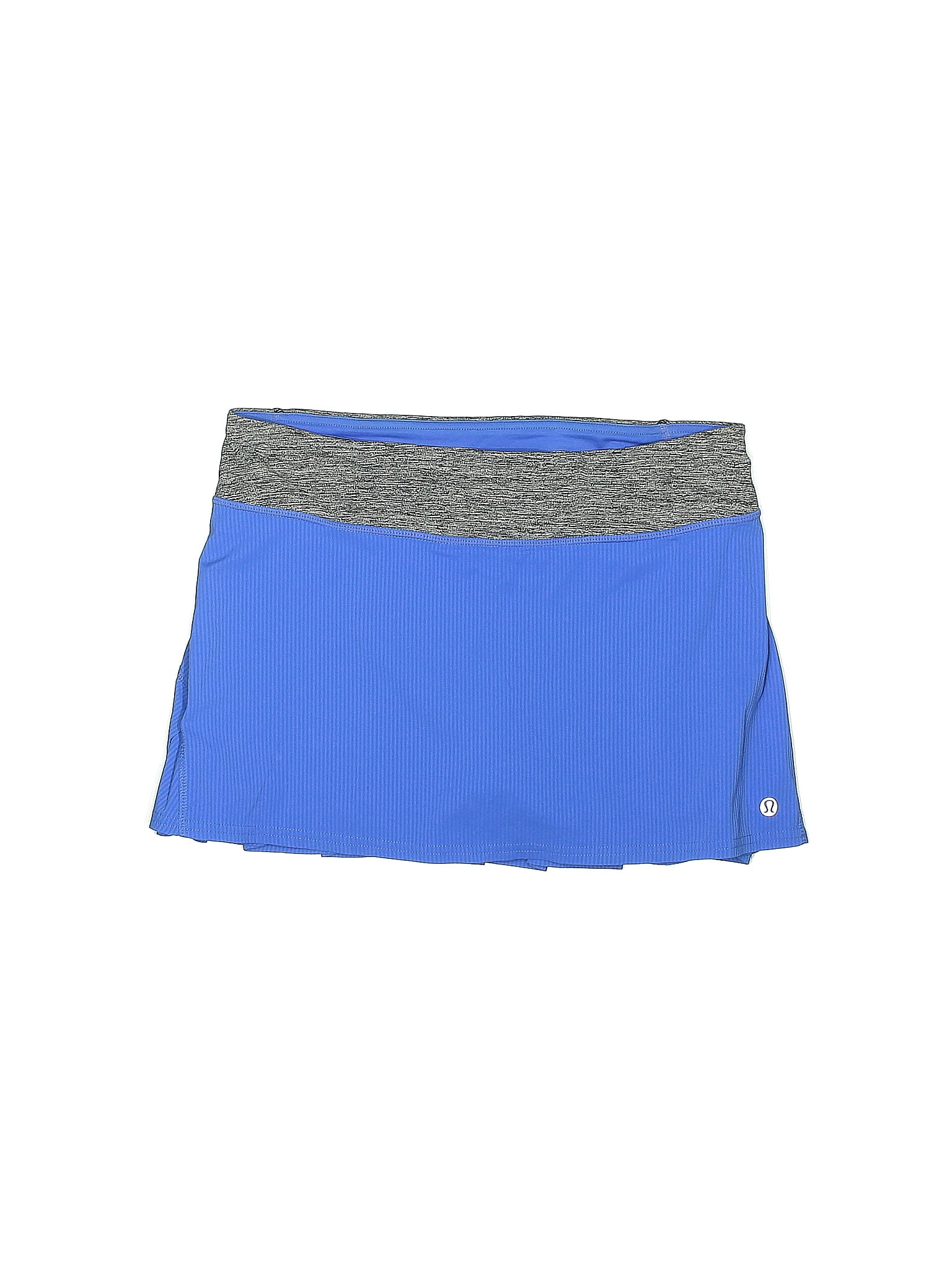 Lululemon Athletica Solid Blue Active Skort Size 10 - 49% off | ThredUp