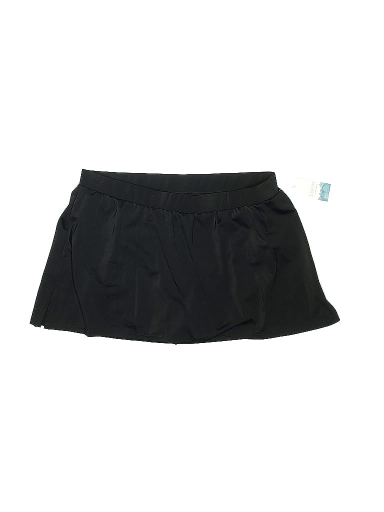 Swim By Cacique Solid Black Swimsuit Bottoms Size 14 50 Off Thredup