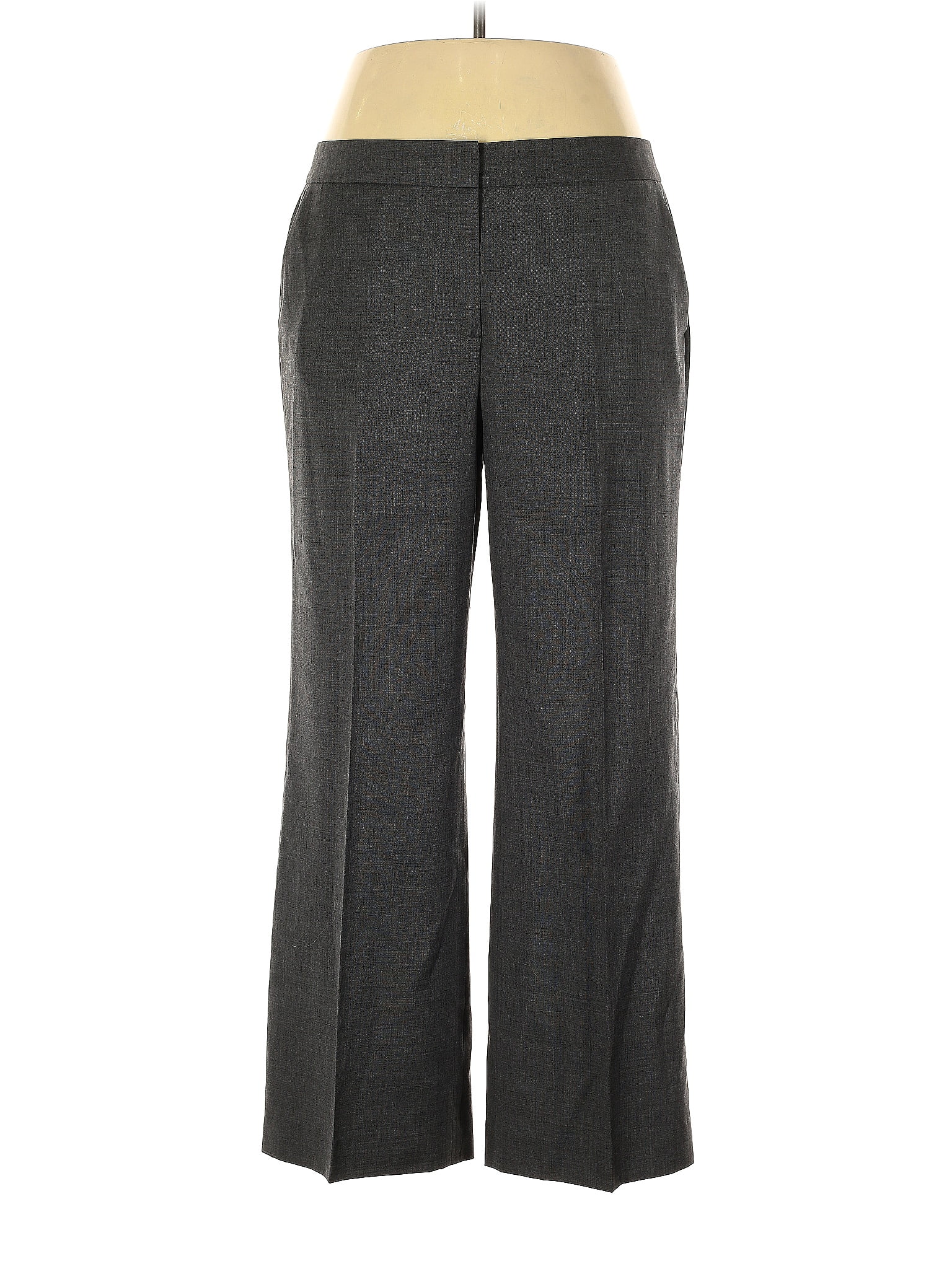 Classiques Entier 100% Wool Gray Wool Pants Size 14 - 84% off | ThredUp