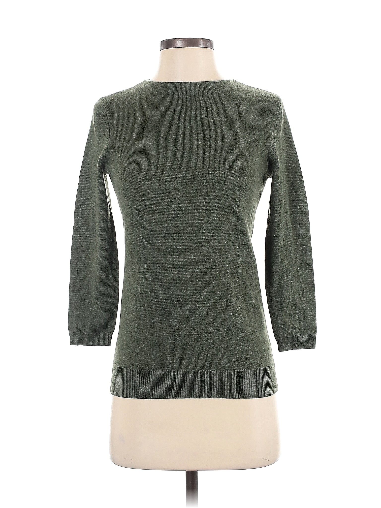 Talbots 100% Cashmere Green Cashmere Pullover Sweater Size XS - 81% off ...