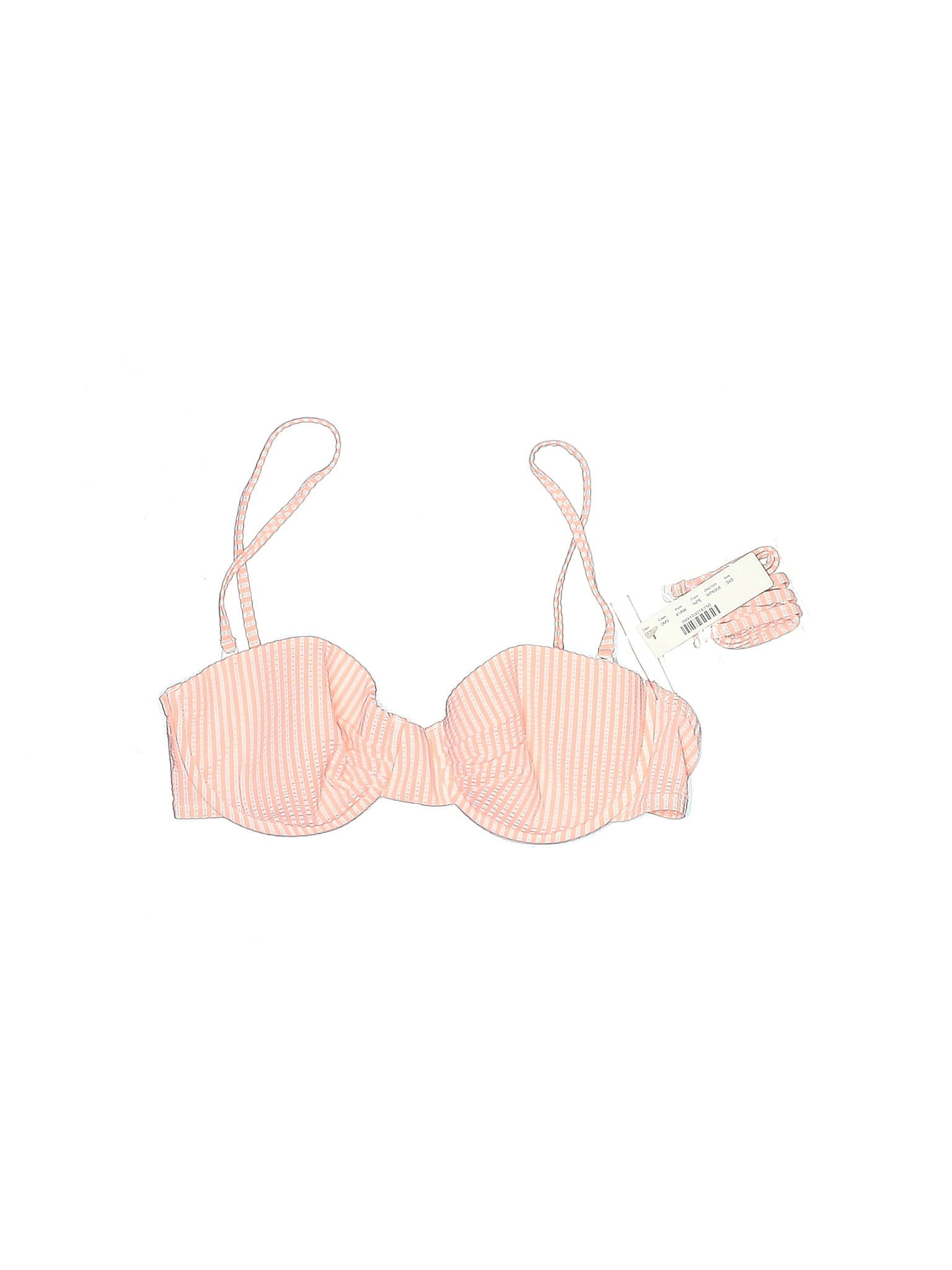 J.Crew Stripes Pink Swimsuit Top Size Sm (34B) - 67% off | ThredUp