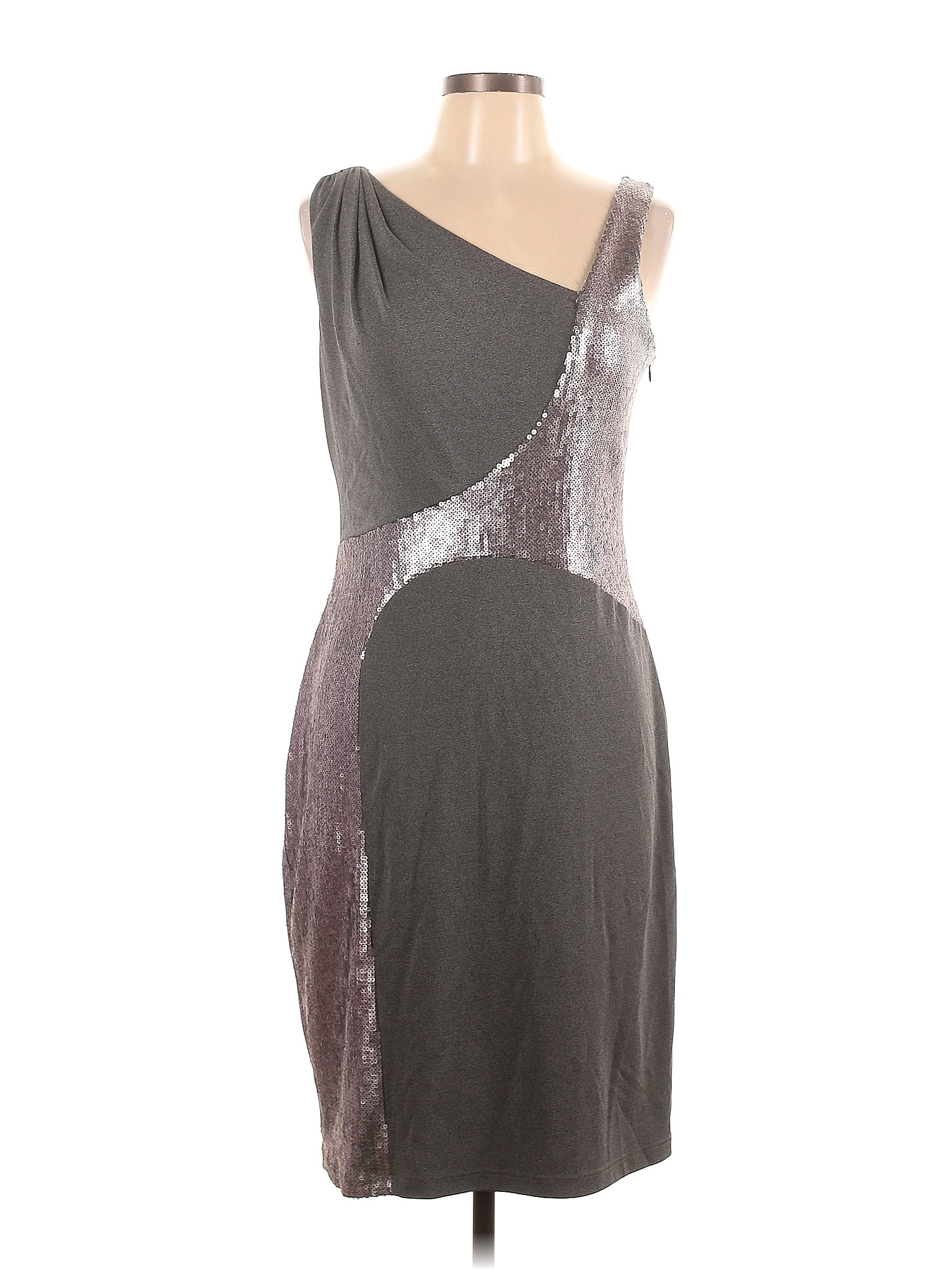 David Meister Gray Cocktail Dress Size 12 82 Off Thredup