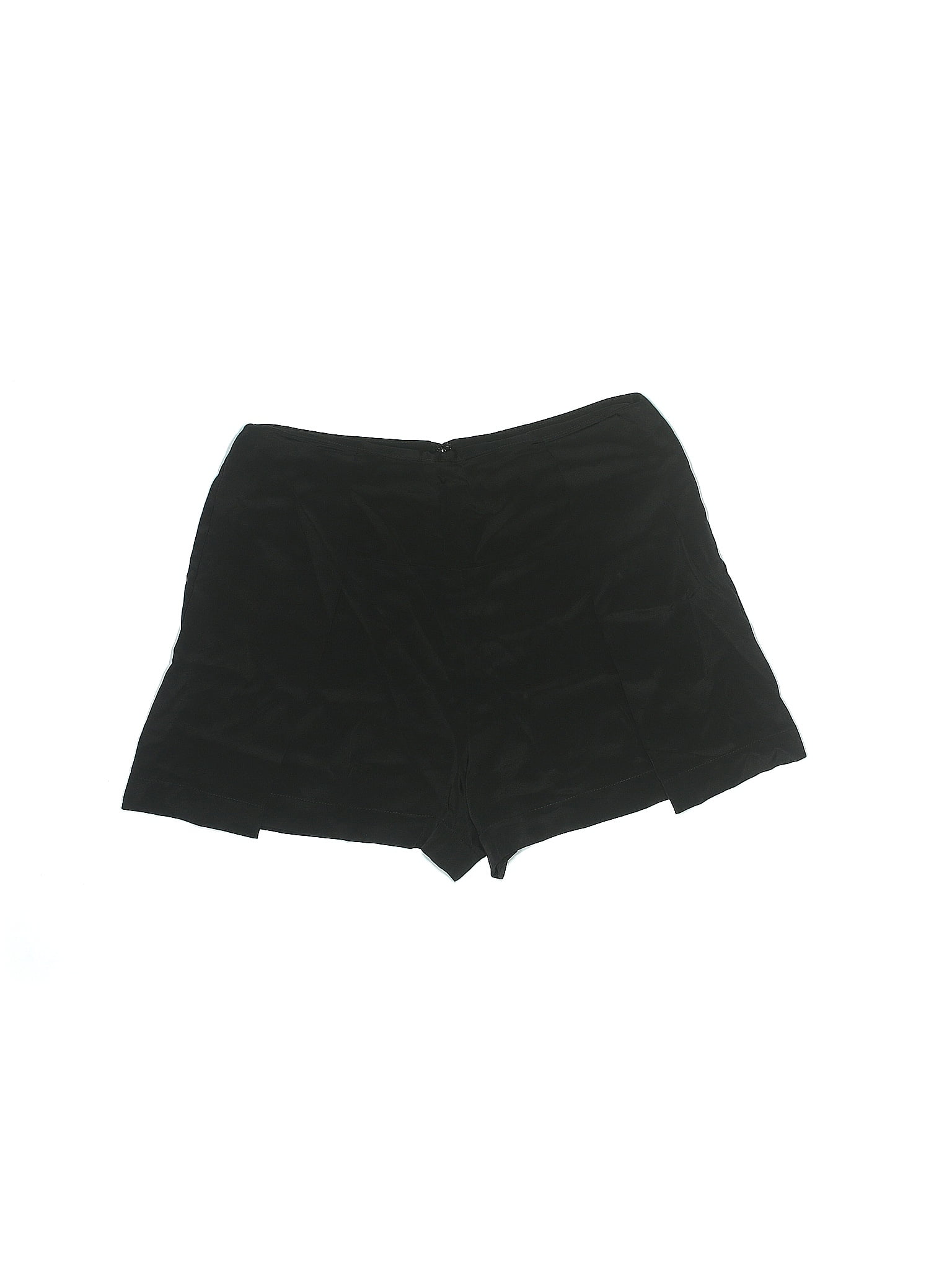 Robert Rodriguez 100% Silk Solid Black Shorts Size 8 - 83% off | ThredUp